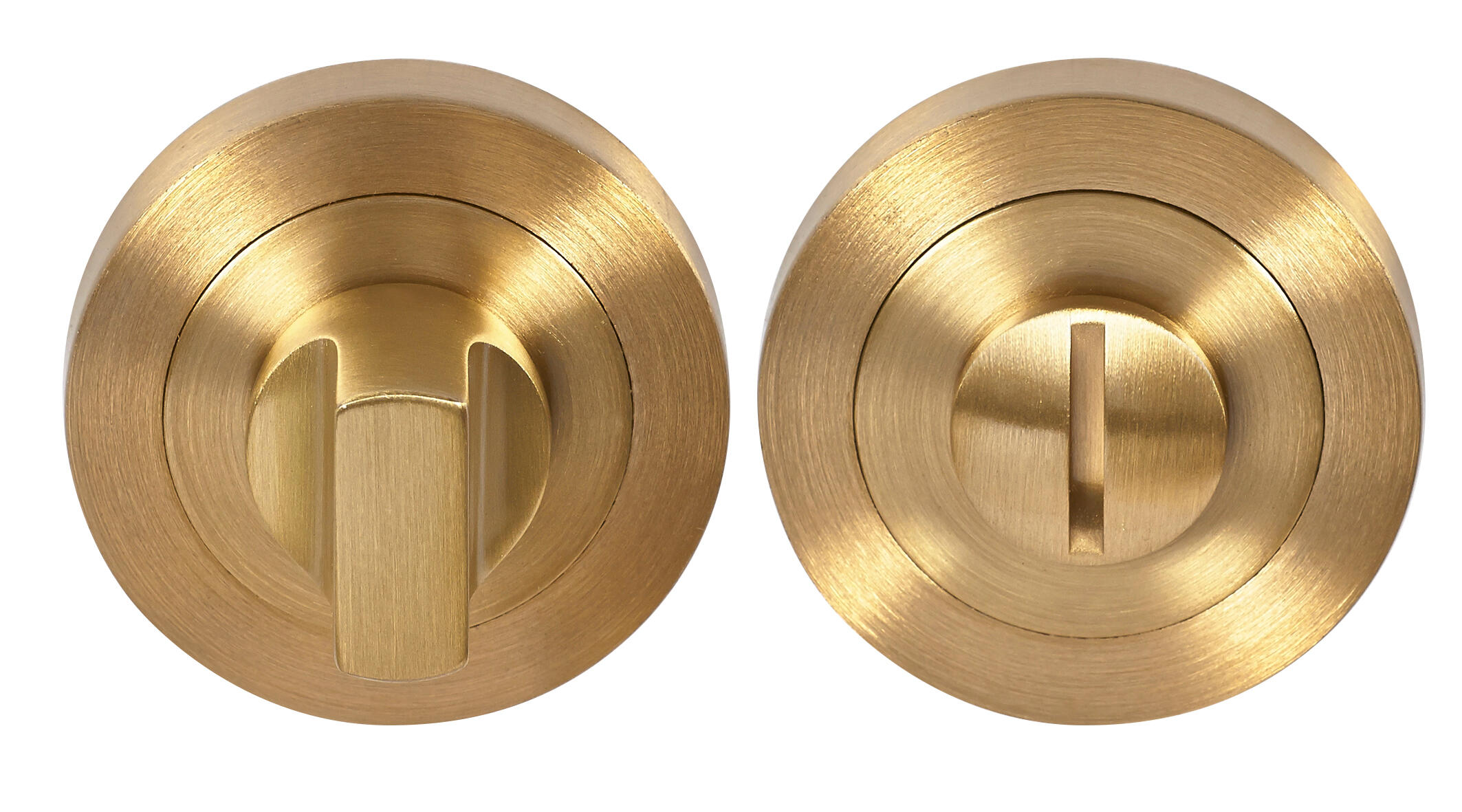 Condena de puerta de Latónsatinado | Leroy Merlin