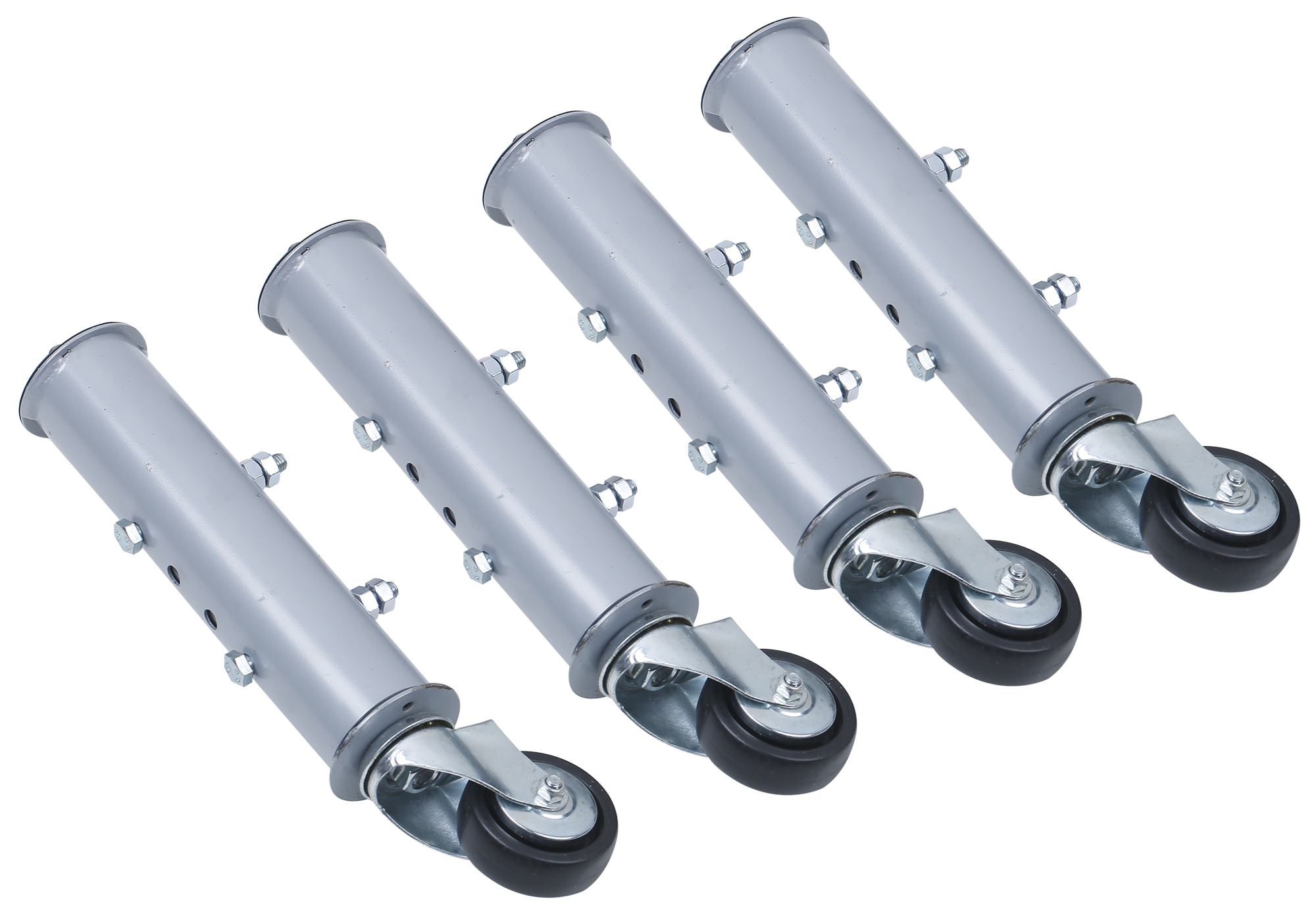 Juego de 4 patas regulables para cama/somier H 29 - 44 cm | Leroy Merlin