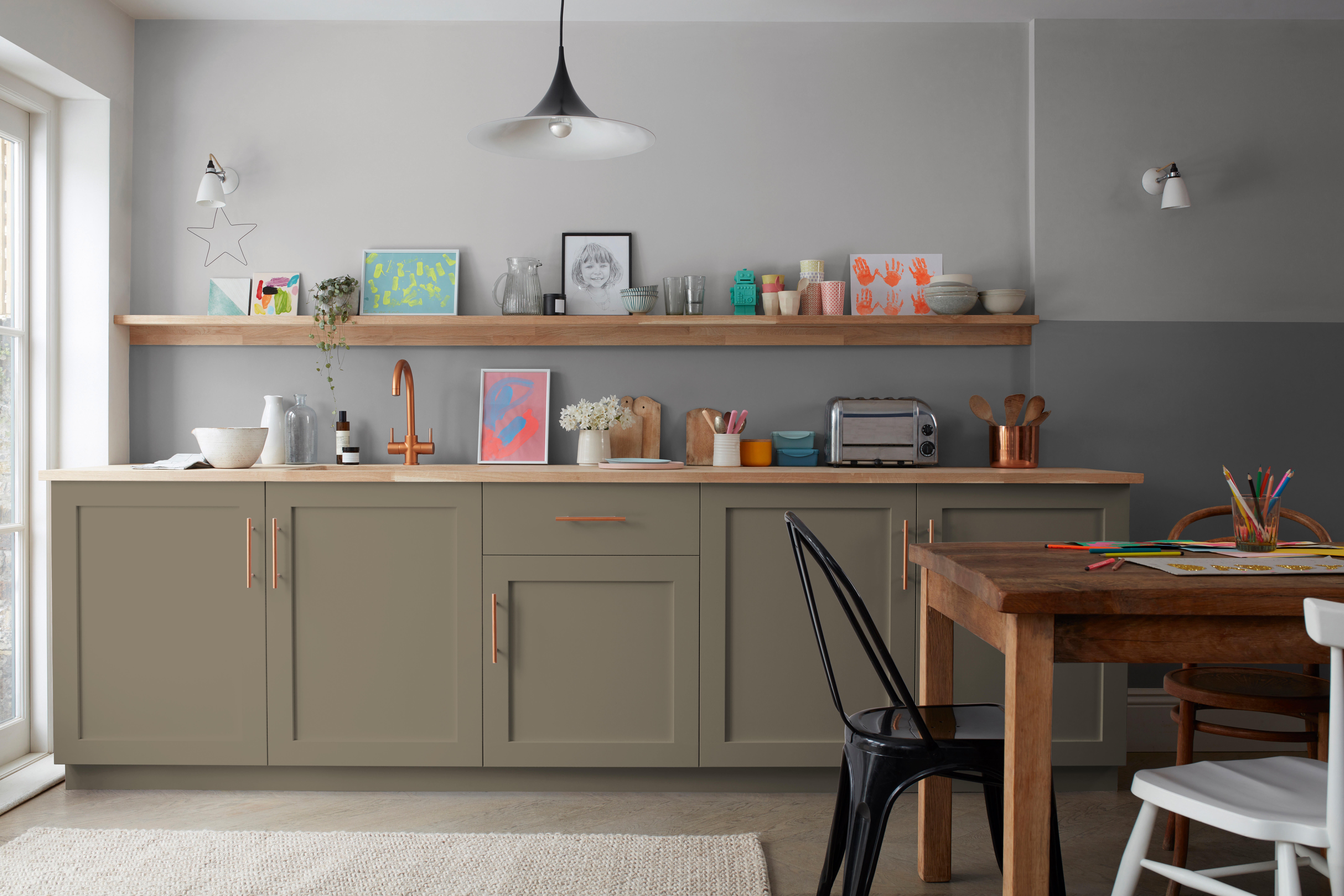 Pintura para muebles RUSTOLEUM 2.5l marrón café | Leroy Merlin