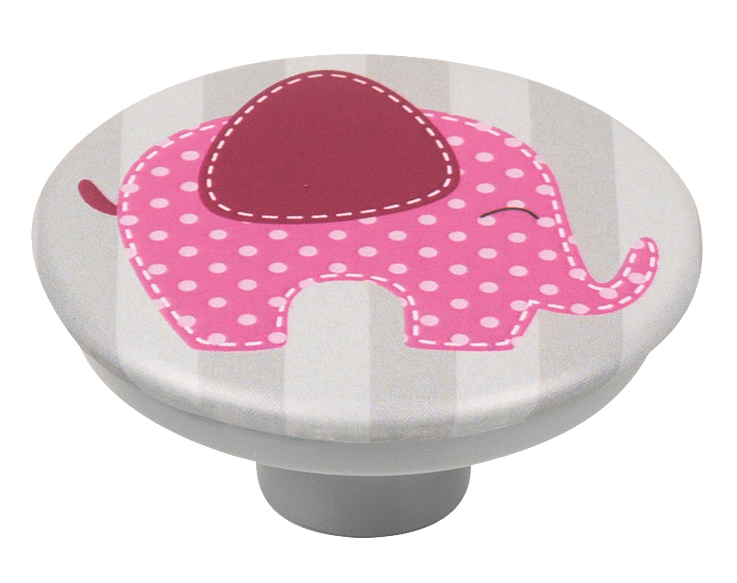 1 Pomo de mueble NESU 744A4 rosa, d. 25 | Leroy Merlin