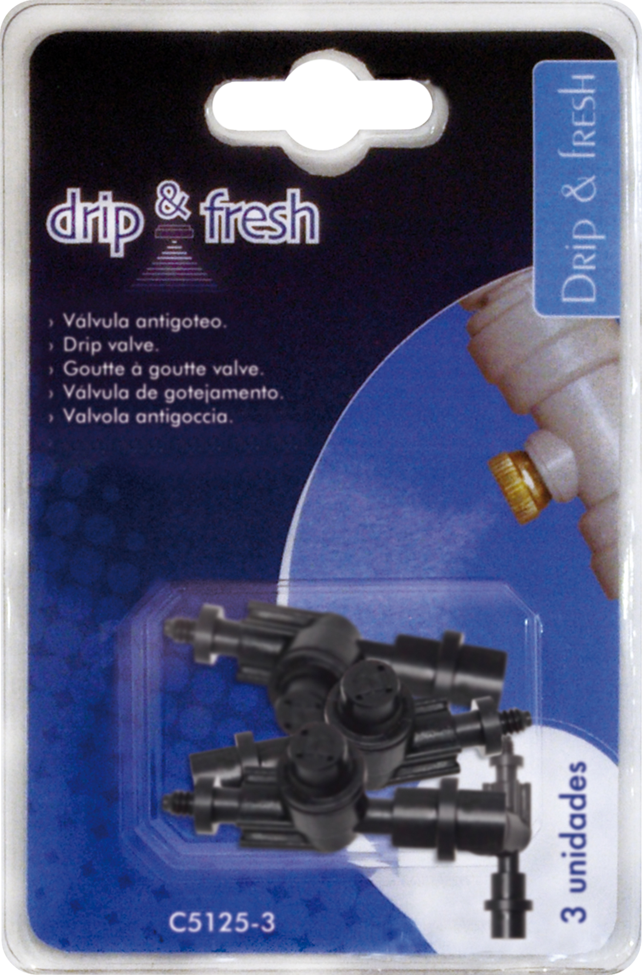 Pack 3 válvulas antigoteo para nebulizador baja presión | Leroy Merlin