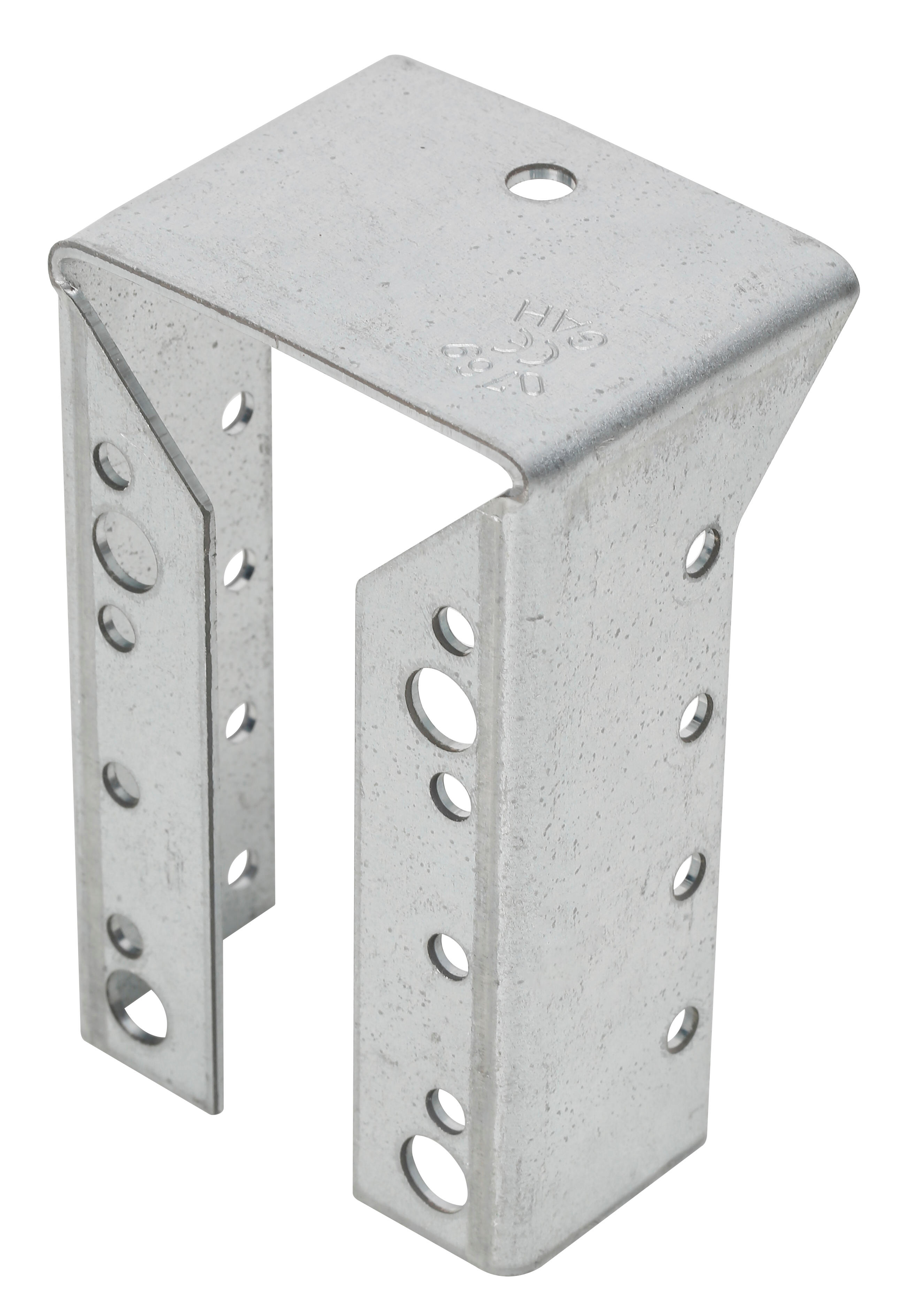 Soporte en U perforado medidas: 60x100 mm | Leroy Merlin