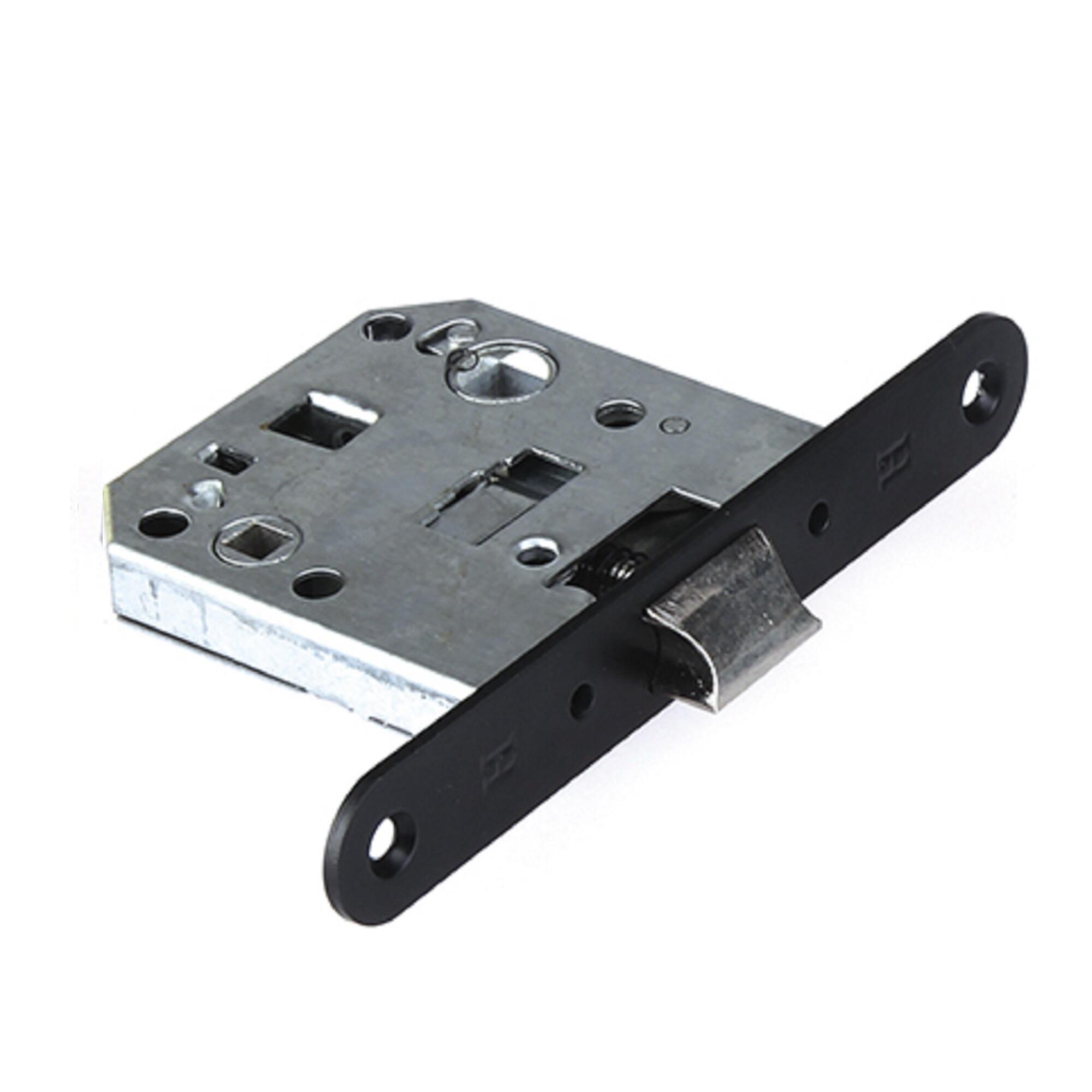 Picaporte UNIF de 47 mm entre ejes negro | Leroy Merlin