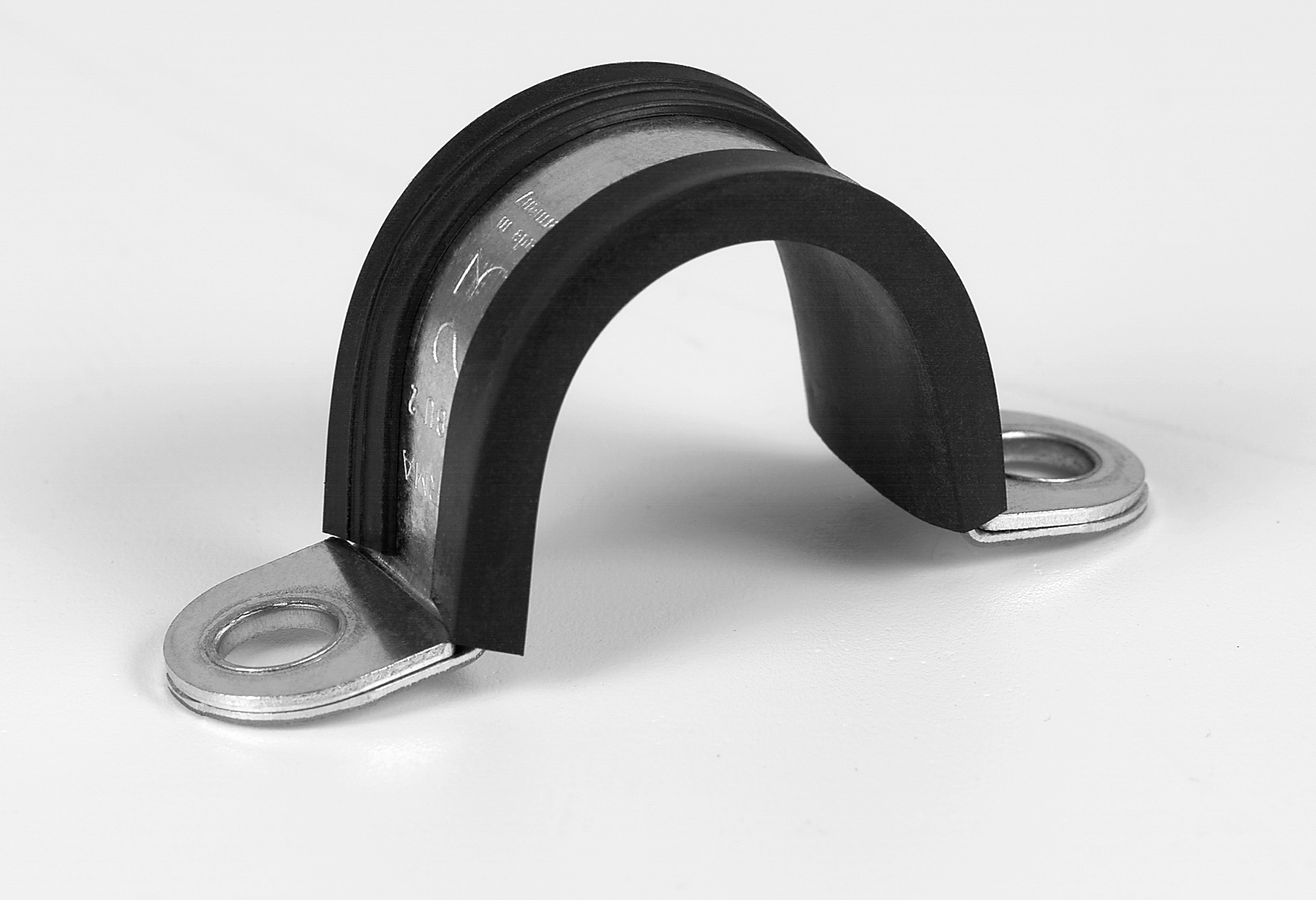 2 abrazaderas de acero puente perfil de goma 50/15 | Leroy Merlin