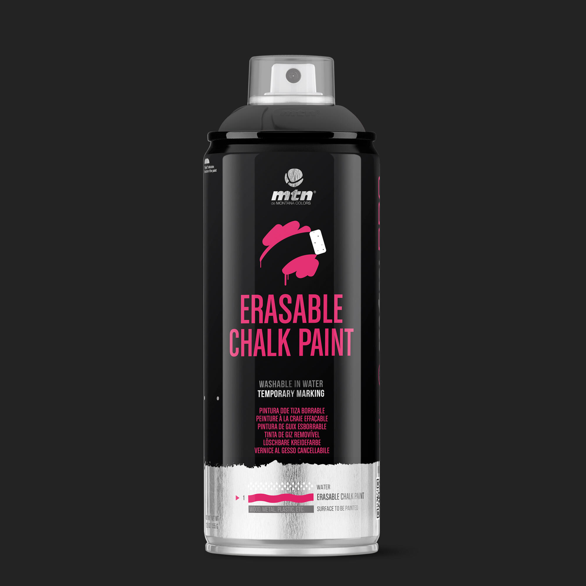 Spray pro chalk 400 ml WB MONTANA negro | Leroy Merlin