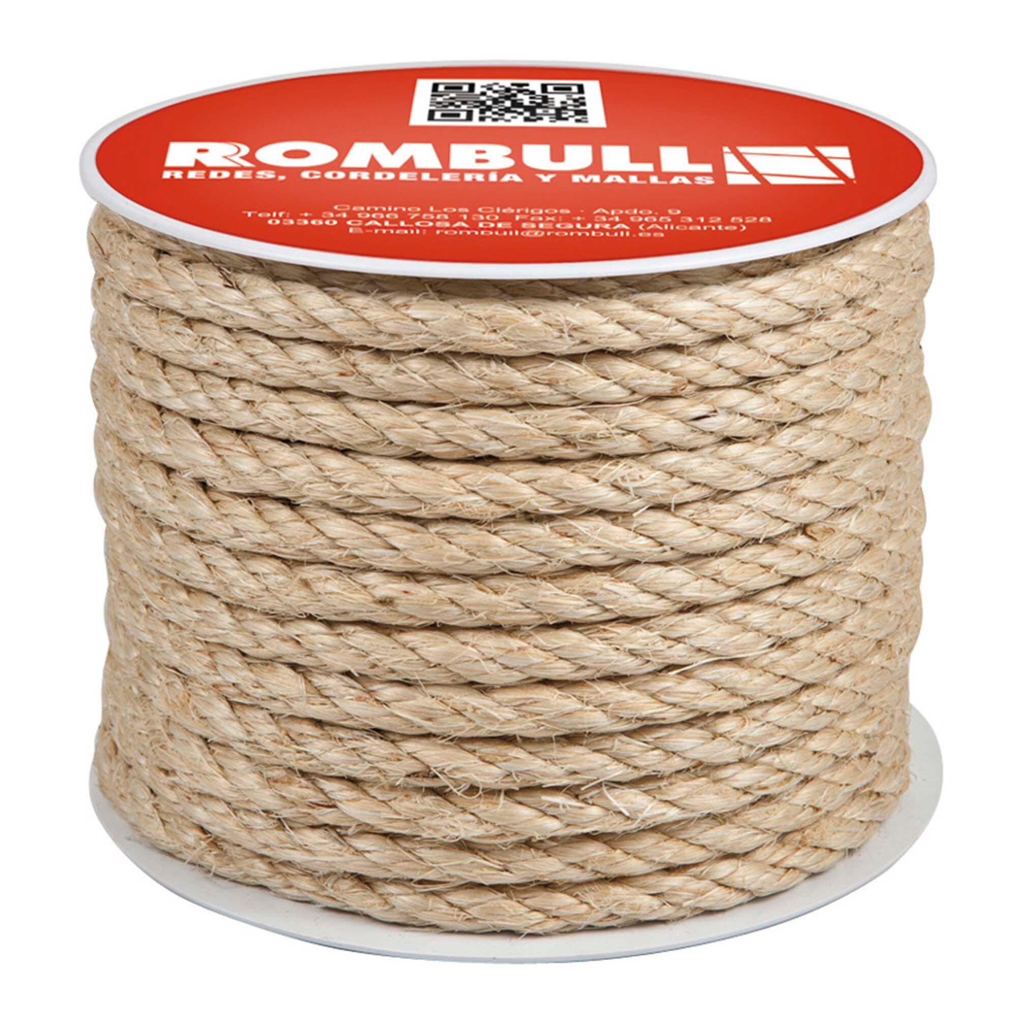 Cuerda de sisal de 25 m y 234 kg de carga útil | Leroy Merlin