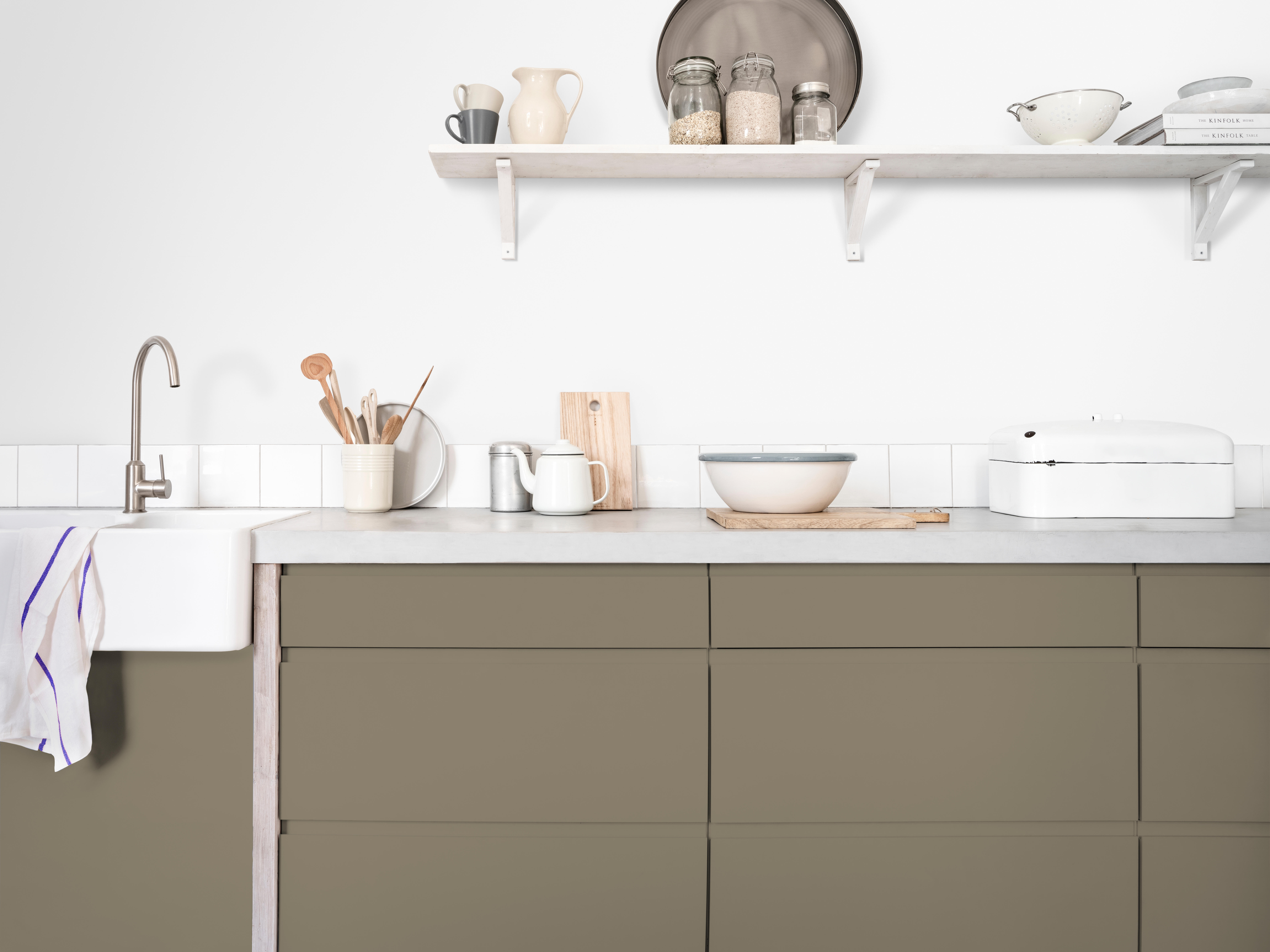 Pintura para muebles RUSTOLEUM 2.5l marrón café | Leroy Merlin