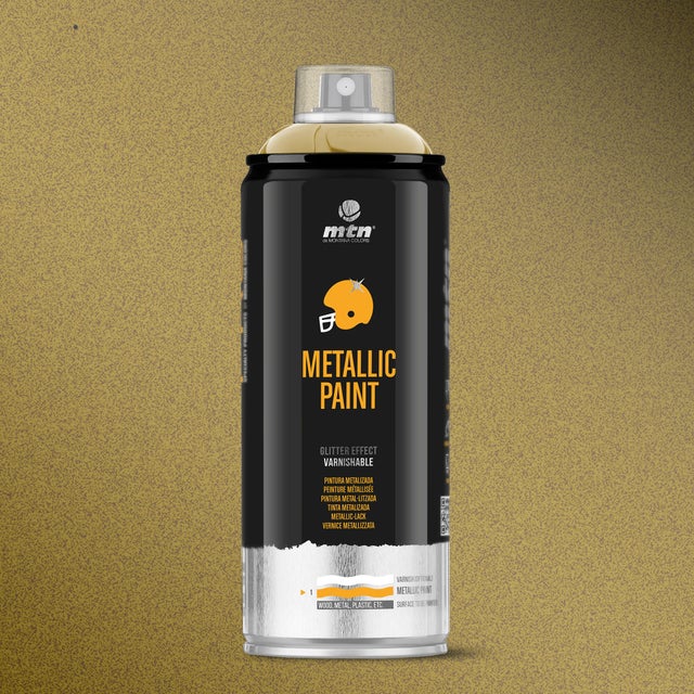 Sprays dorado: acabado brillante y rápido secado