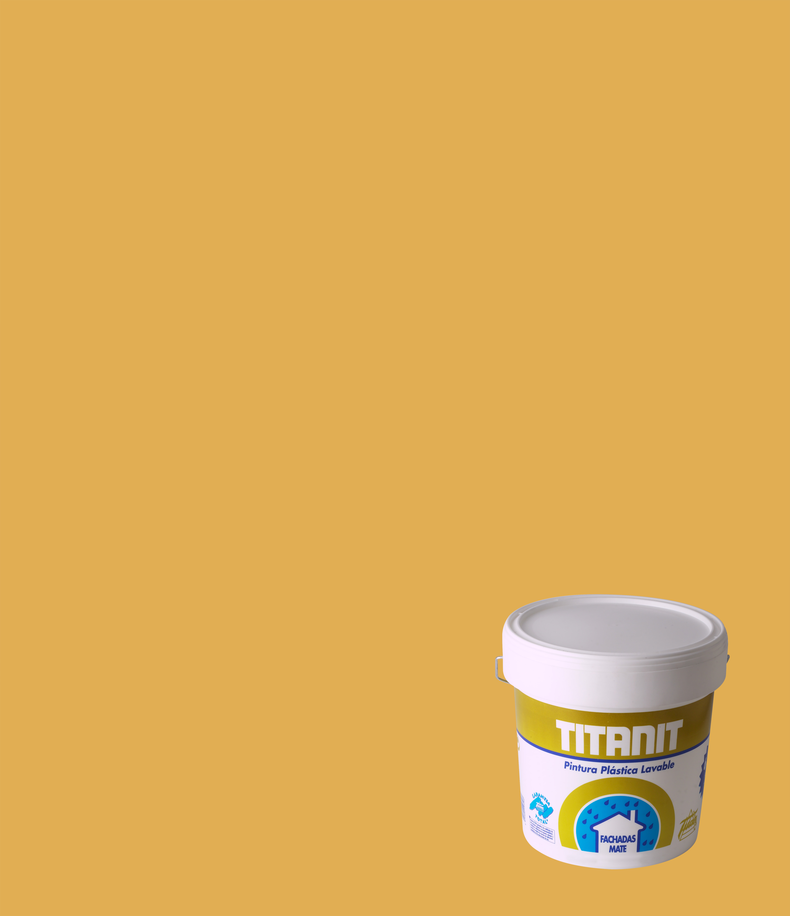 Pintura exterior color ocre albero para hormigón, cemento, fachada ...