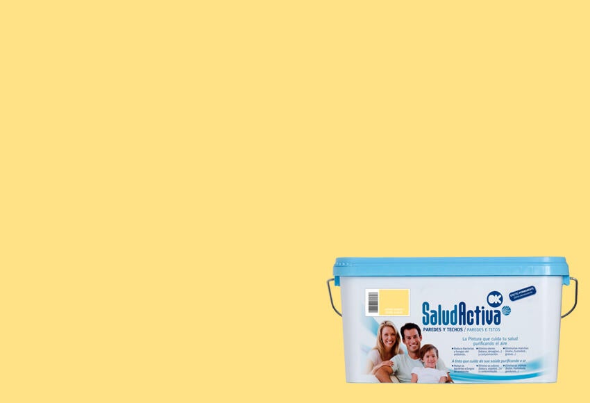 Pintura de interior Salud Activa CPP color ocre suave mate 4L para ...