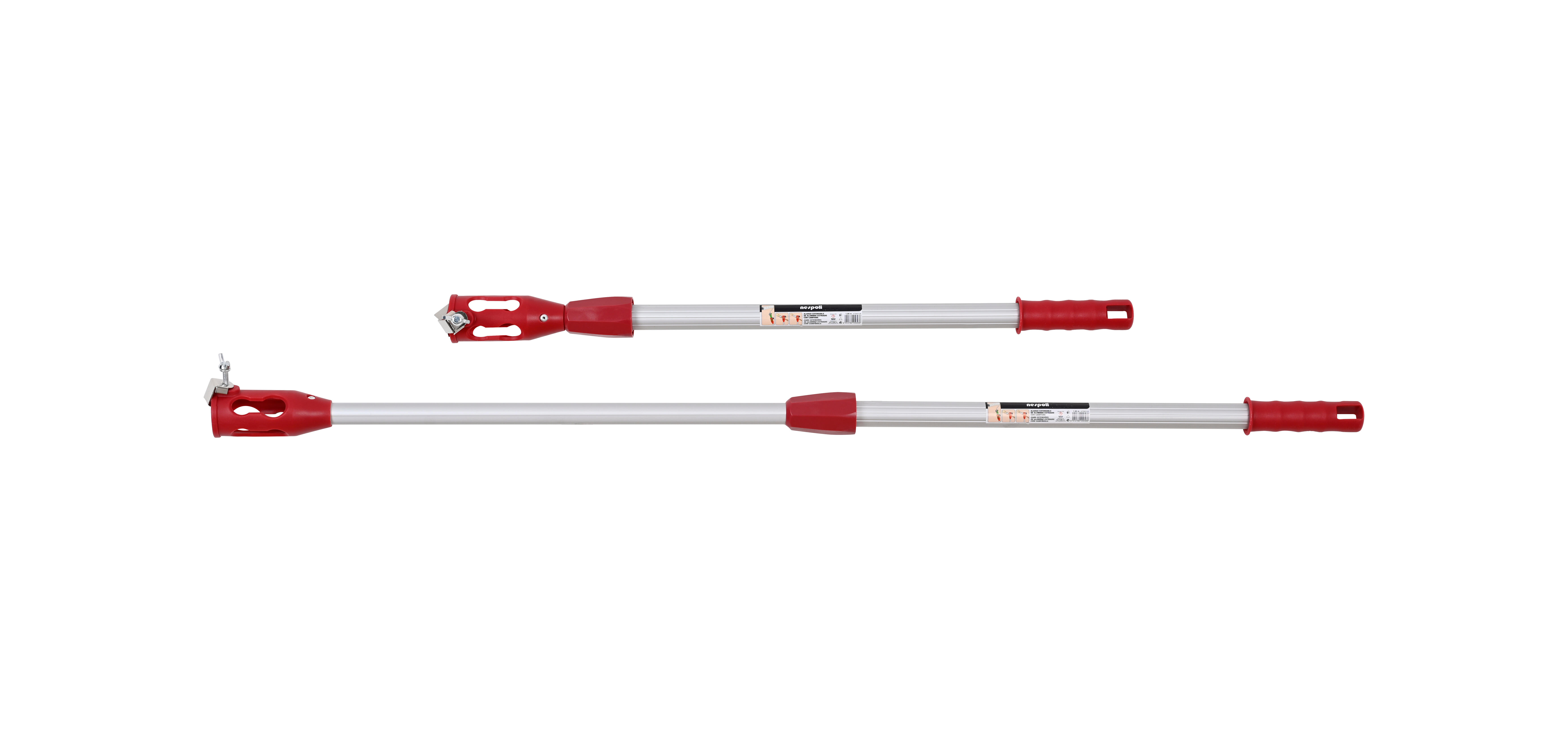 Alargador extensible alumino con campana 1m | Leroy Merlin