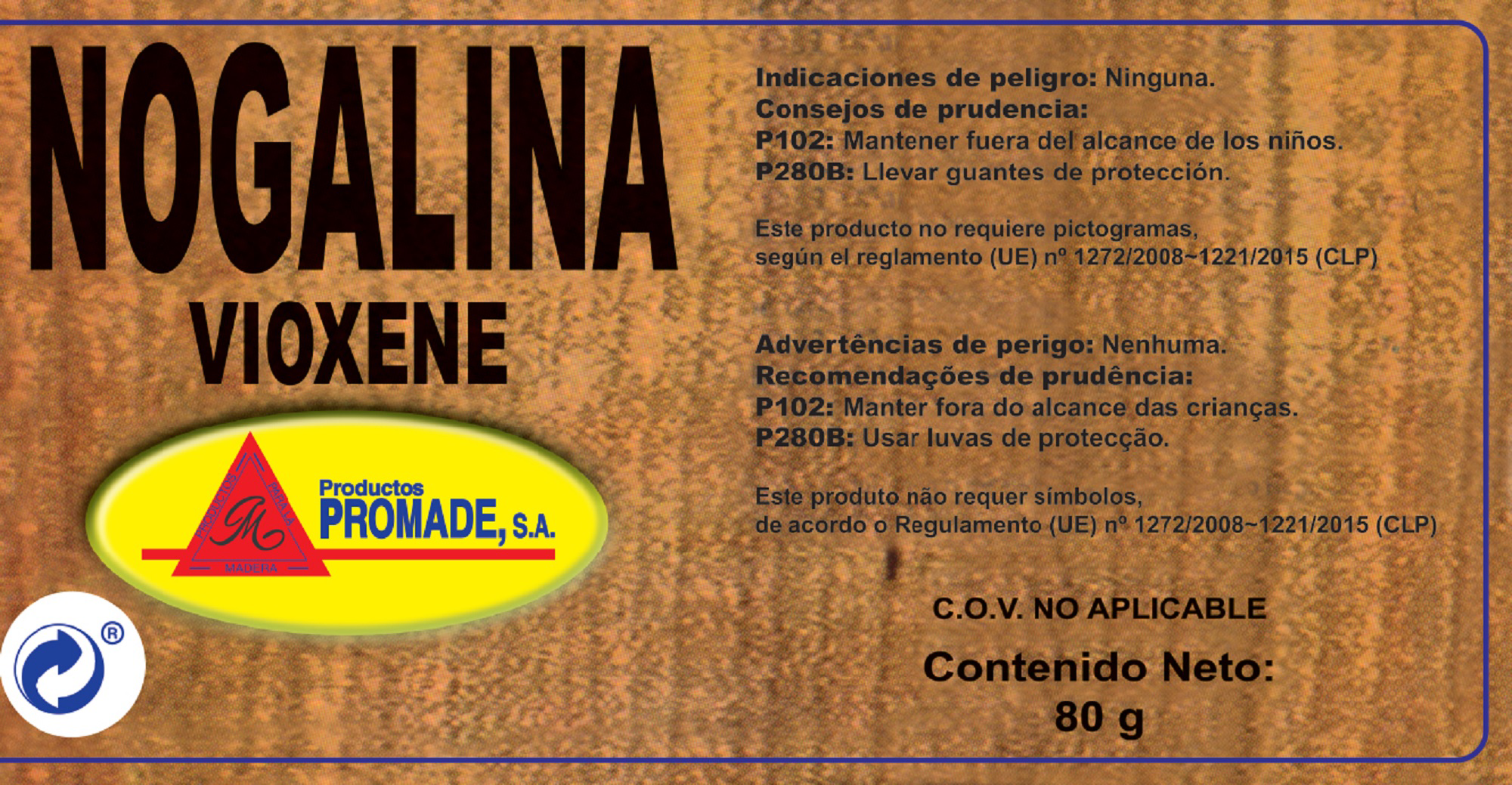 Nogalina en polvo 80 gr | Leroy Merlin