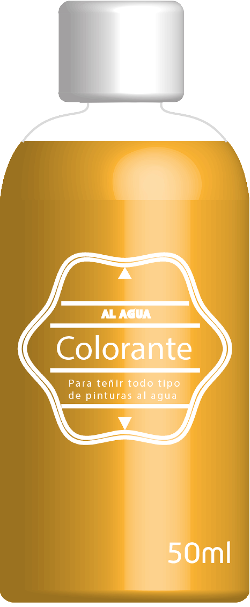 Colorante líquido base agua CPP color ocre 50 ml interior/exterior ...