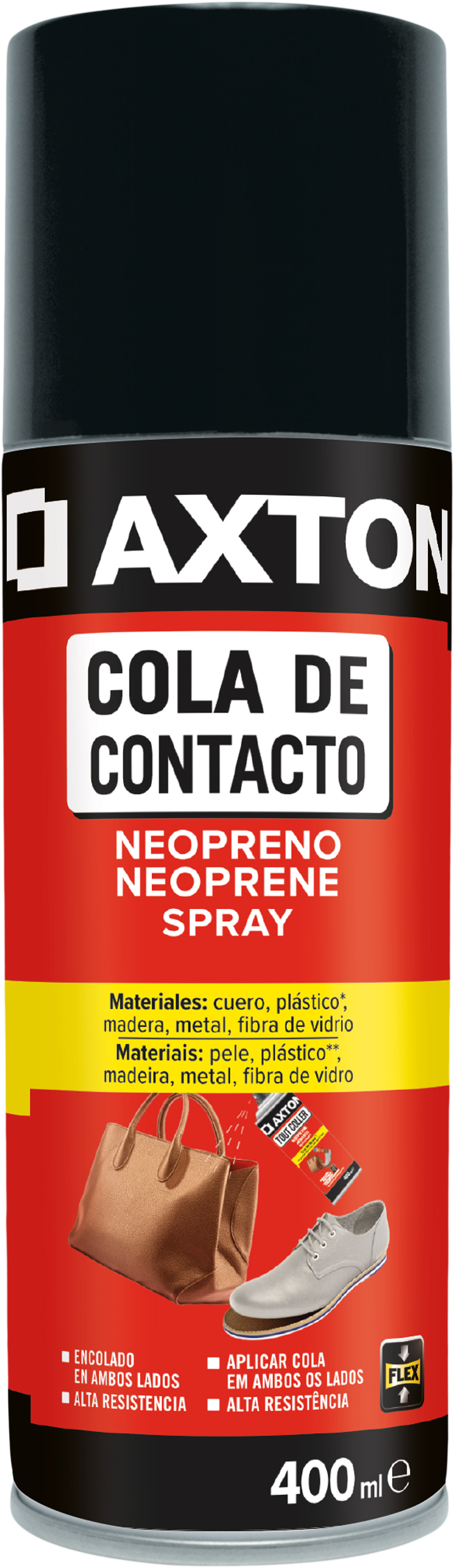 Cola de contacto líquida en spray AXTON 400ML | Leroy Merlin