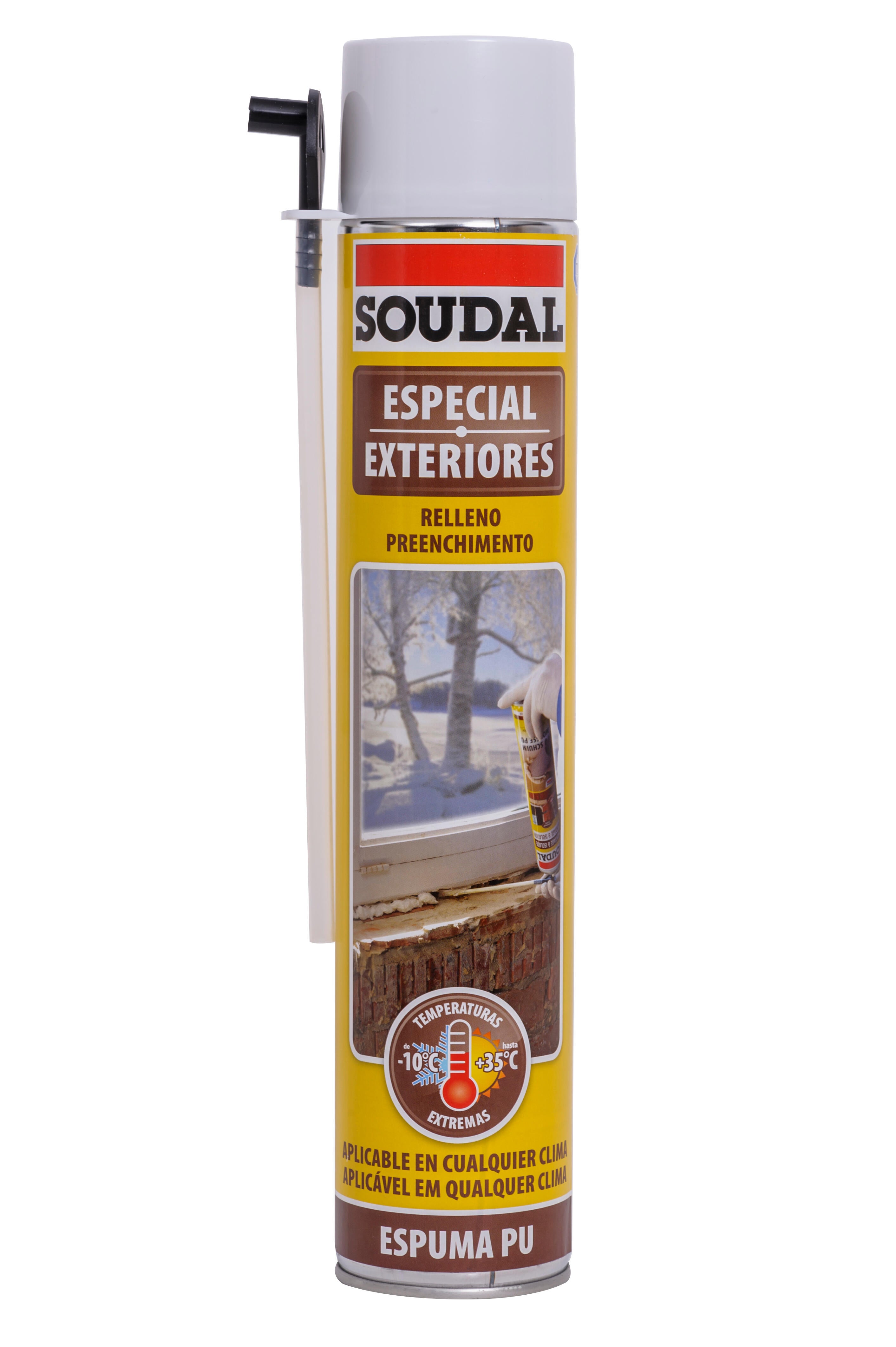 Espuma poliuretano Temperaturas extremas 750 ml | Leroy Merlin