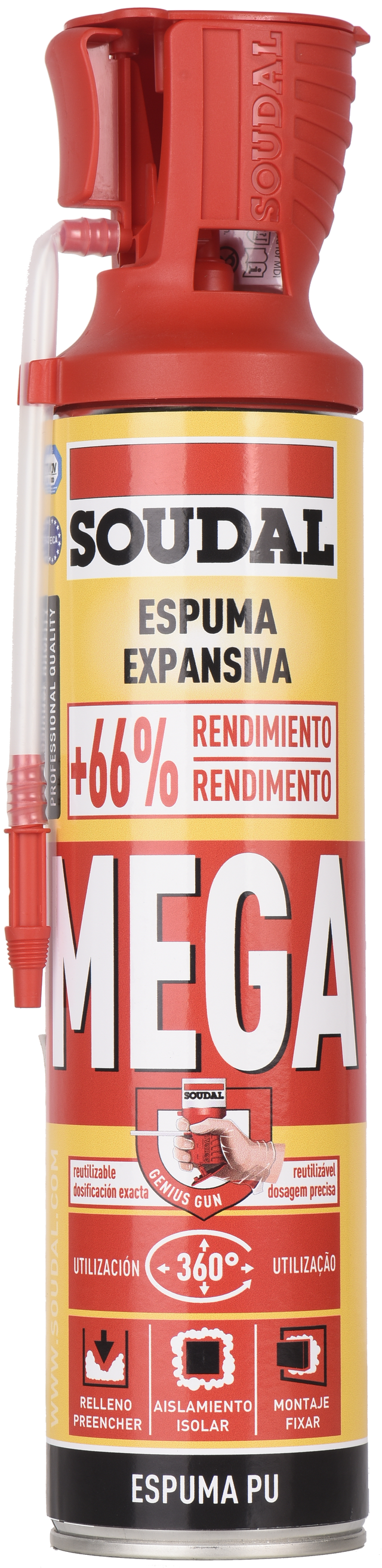 Espuma expansiva soudal: compra online | Leroy Merlin