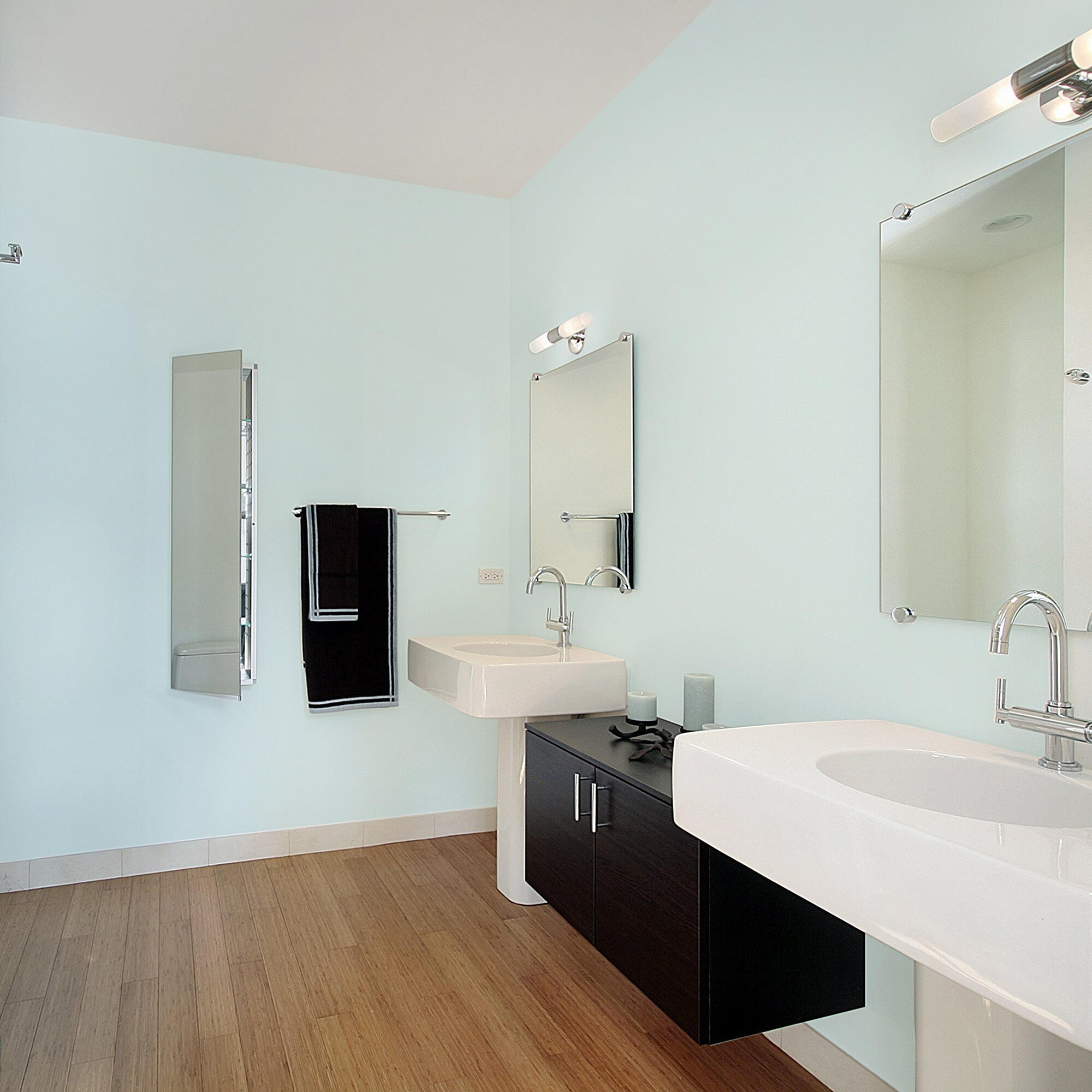 Pintura de interior Color a tu gusto LUXENS color azul caribe suave muy ...