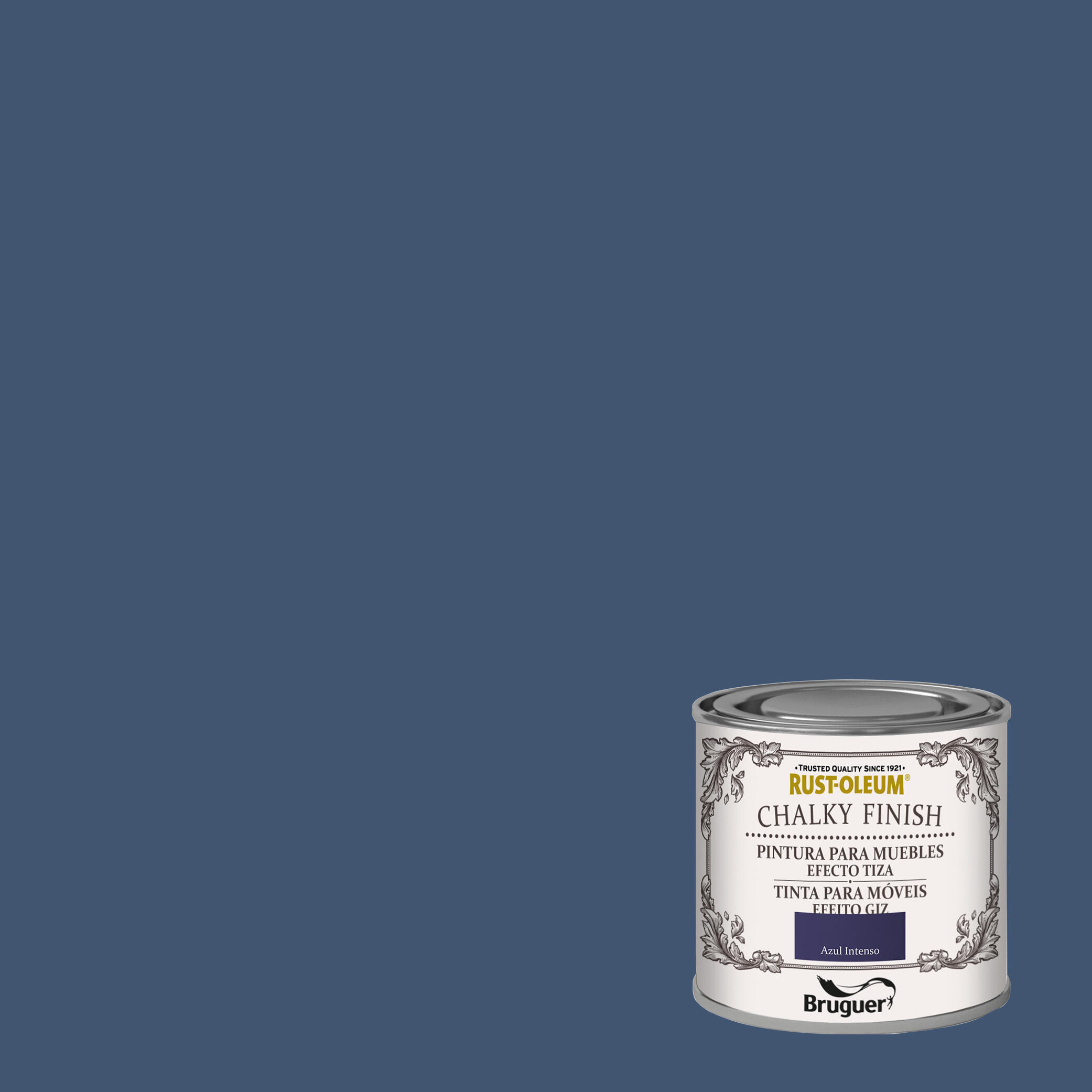 Pintura a la tiza CHALKY FINISH RUST-OLEUM 125 ml azul intenso | Leroy ...