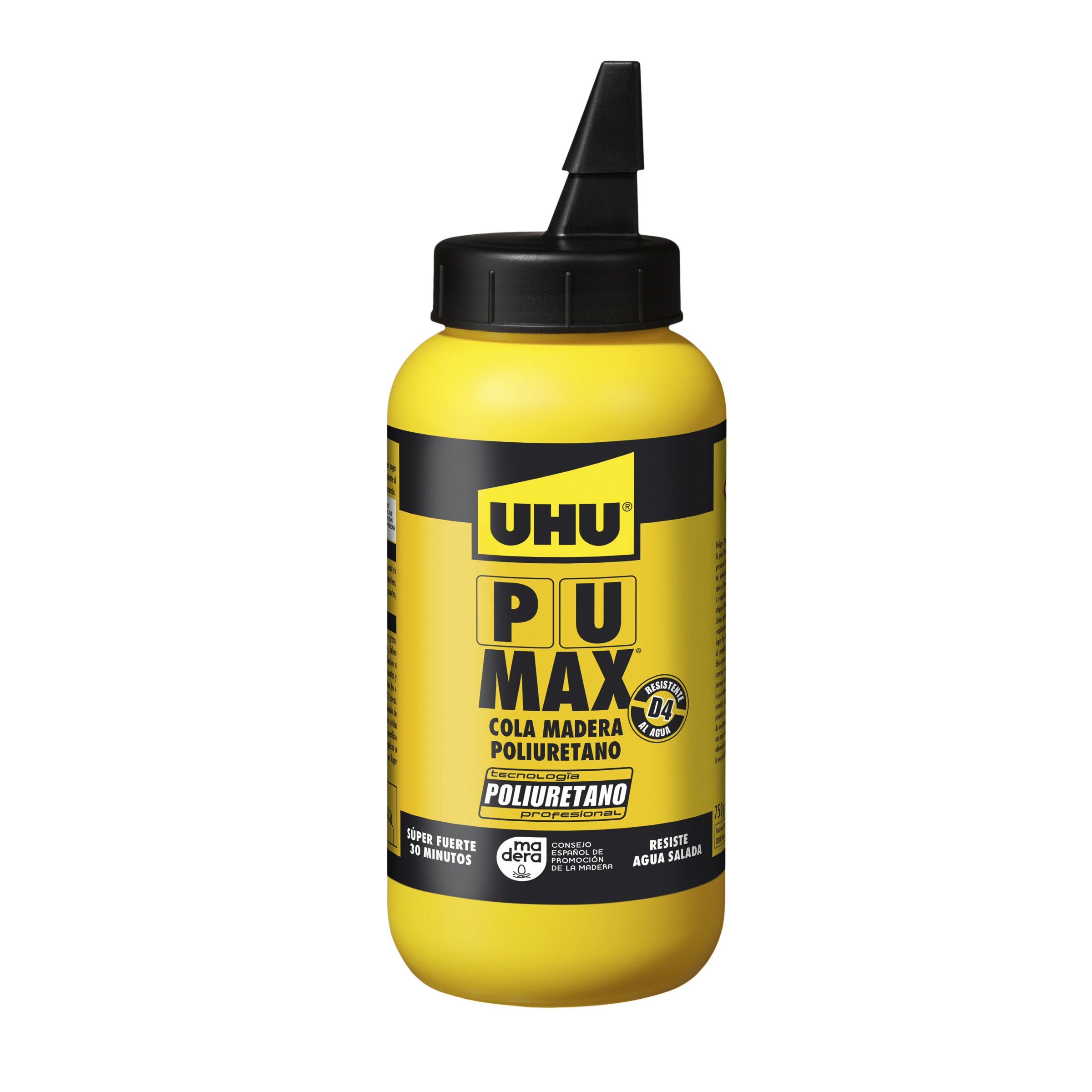 Cola de poliuretano UHU Pu-Max 750 gr | Leroy Merlin