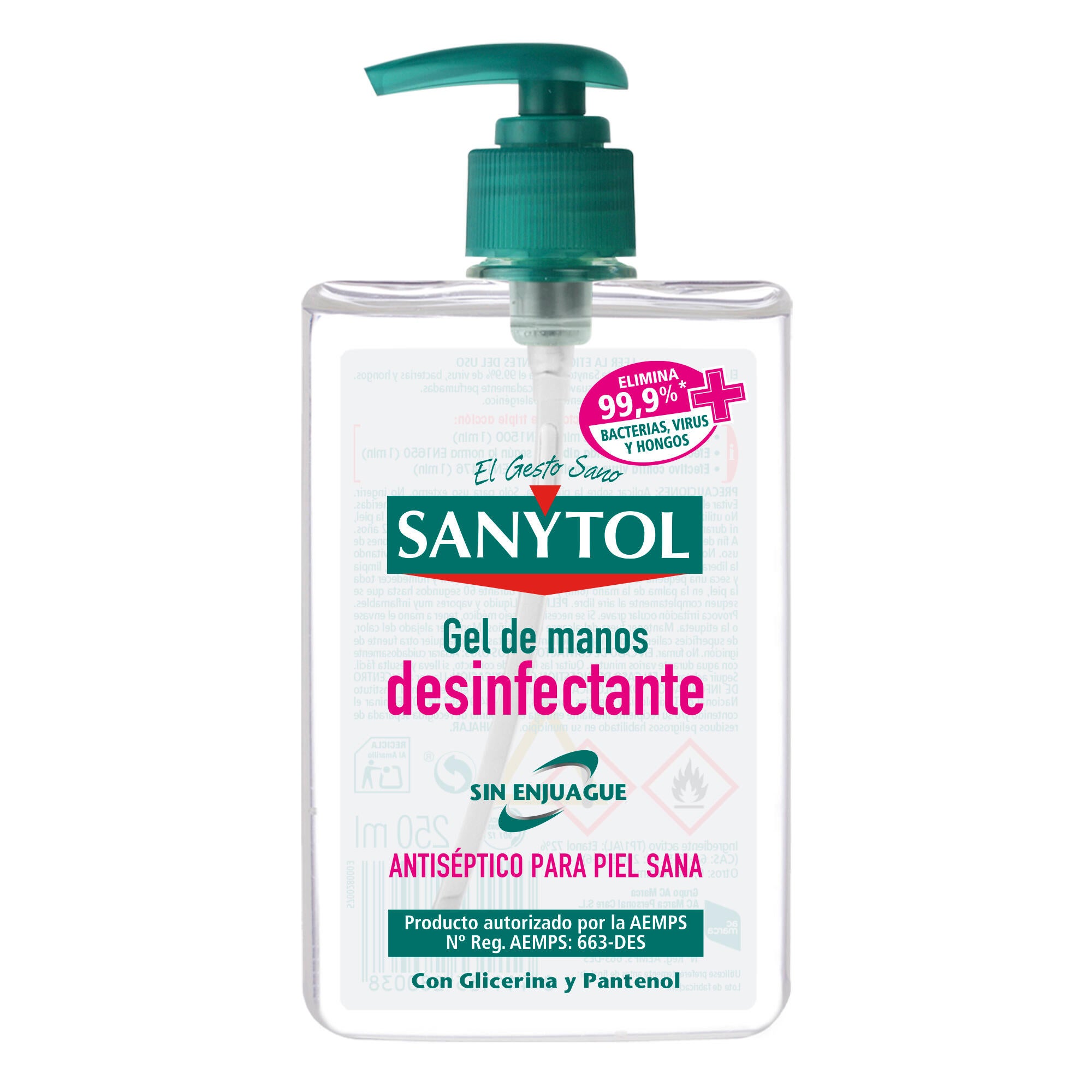 Gel hidroalcohólico desinfectante de manos | Leroy Merlin