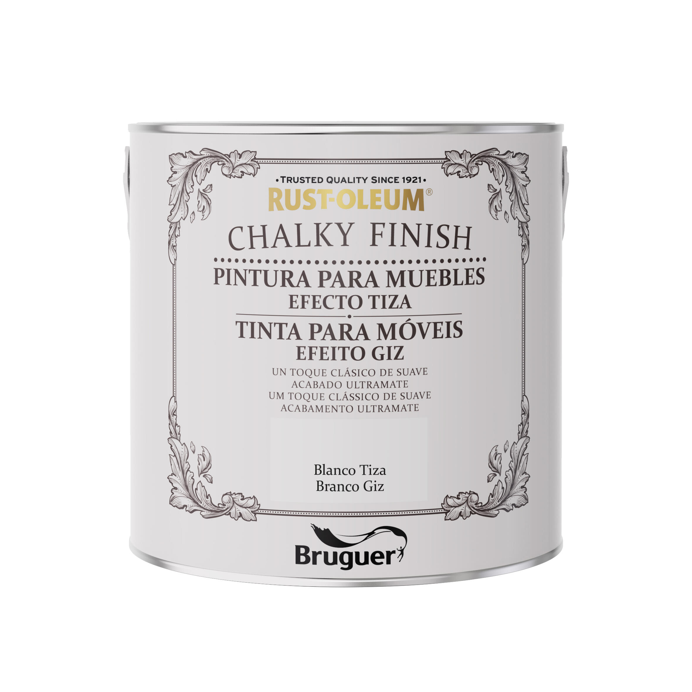 Pintura a la tiza CHALKY FINISH RUST-OLEUM 2.5 l blanco tiza | Leroy Merlin