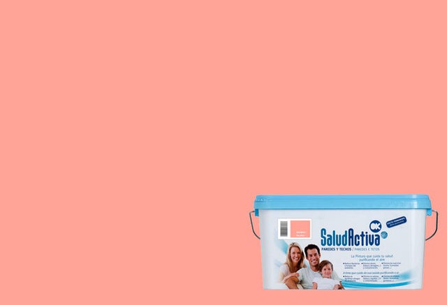 Pinturas salmón: acabados uniformes y ambiente cálido en tus espacios
