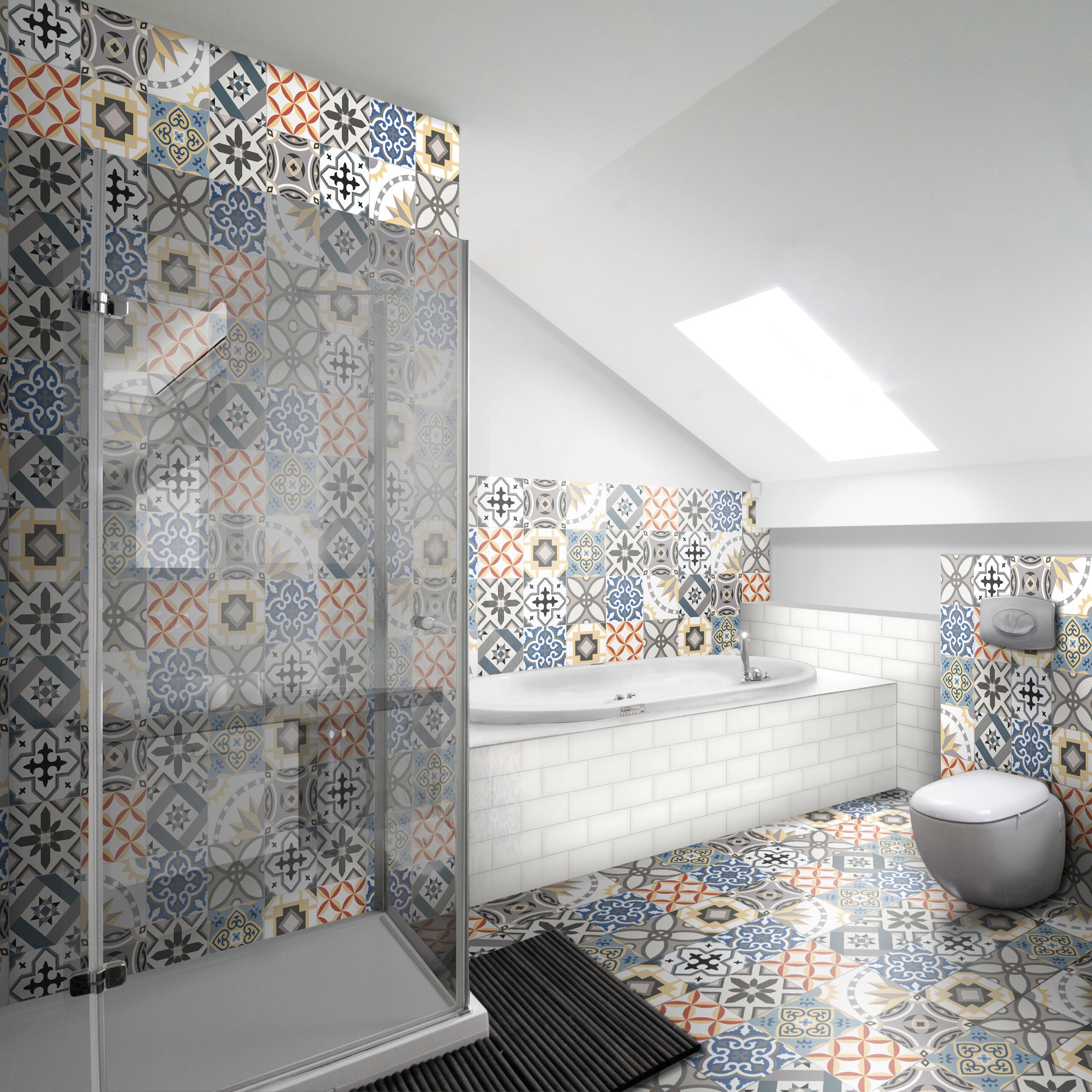 Piastrella da pavimento e rivestimento interno 20 x 20 cm Sp. 8 mm Art ...