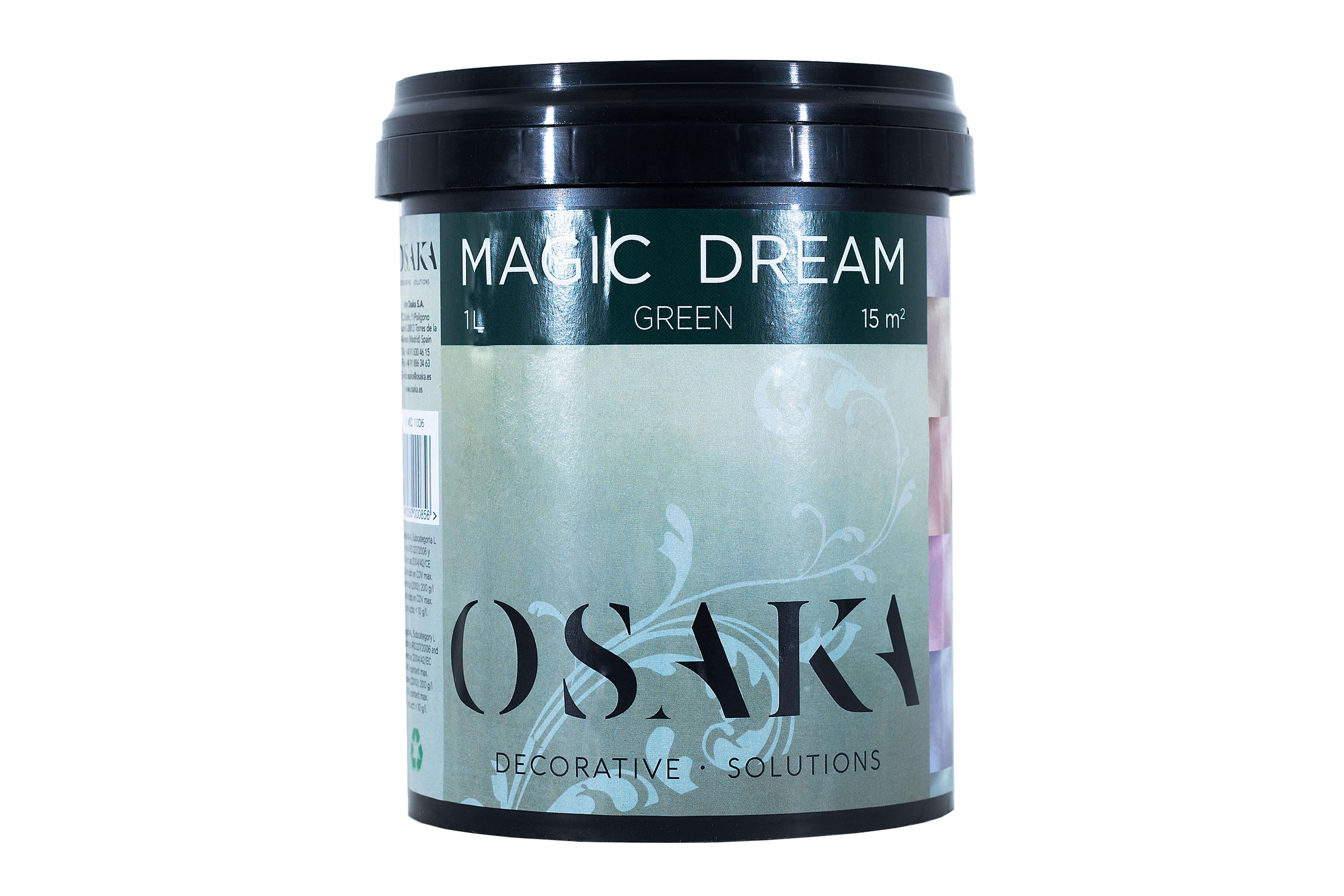 Pintura decorativa con efectos Magic Dream OSAKA 1Lgreen | Leroy Merlin