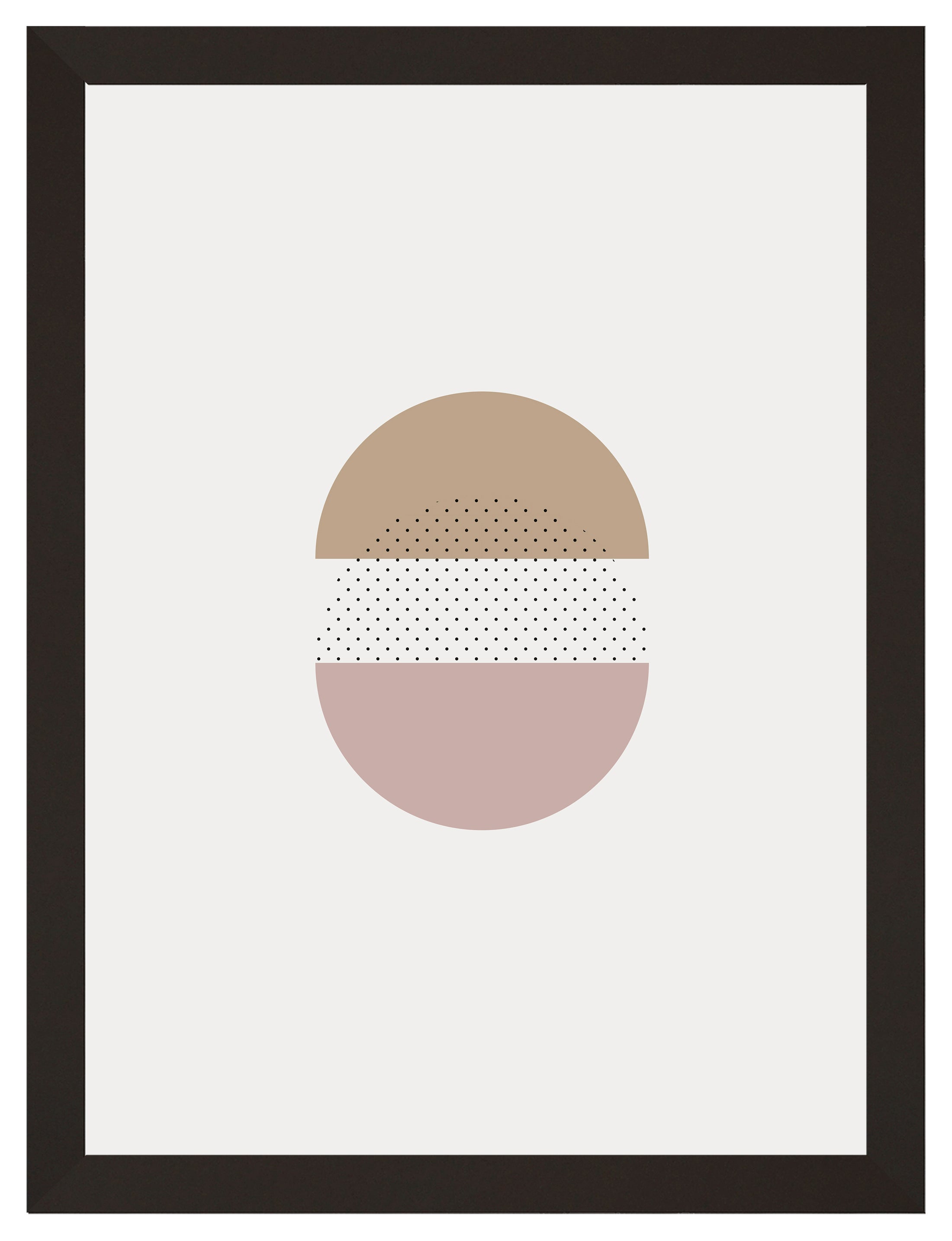 Cuadro pintado con marco Shapes Iii 30 cm x 40 cm | Leroy Merlin