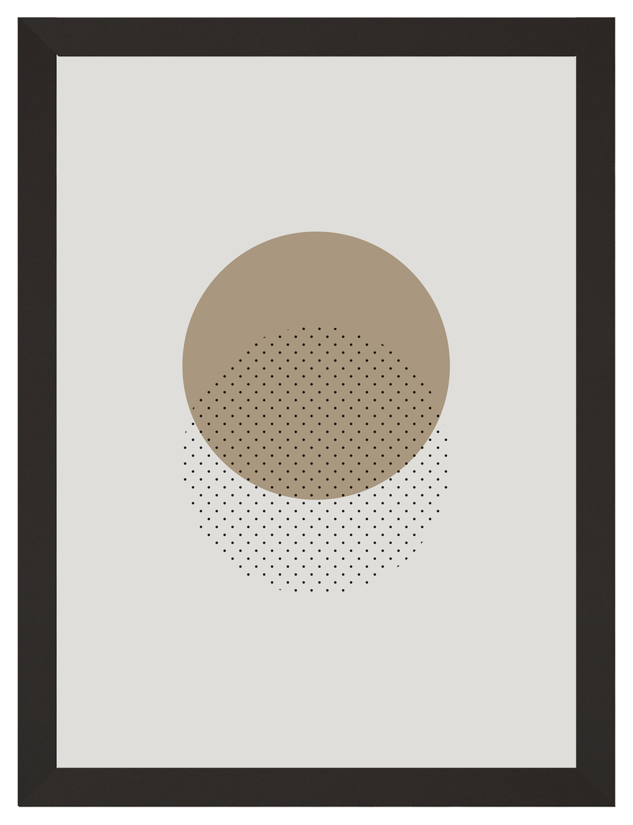 Cuadro pintado con marco Shapes Ii 30 cm x 40 cm | Leroy Merlin