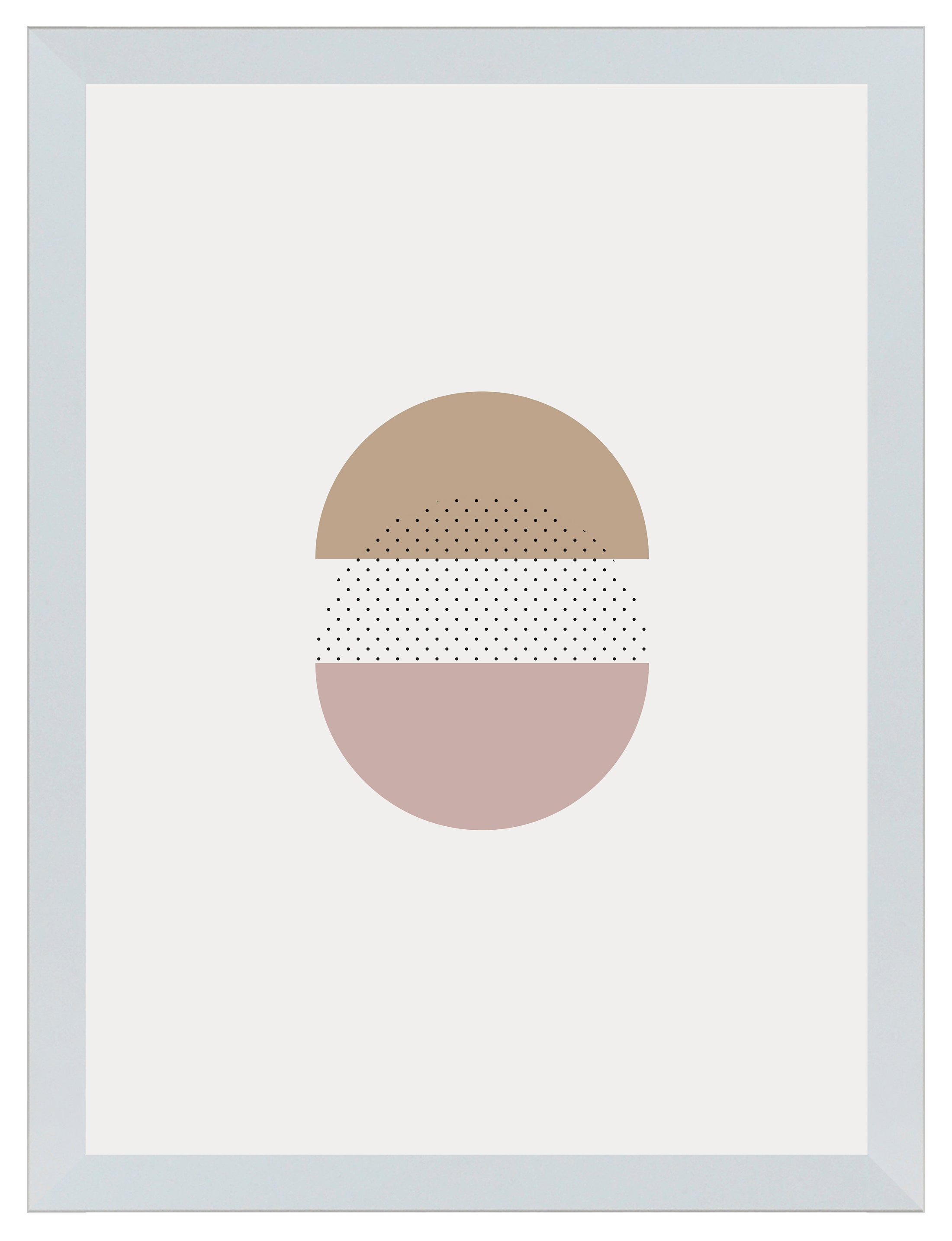 Cuadro pintado con marco Shapes Iii 30 cm x 40 cm | Leroy Merlin