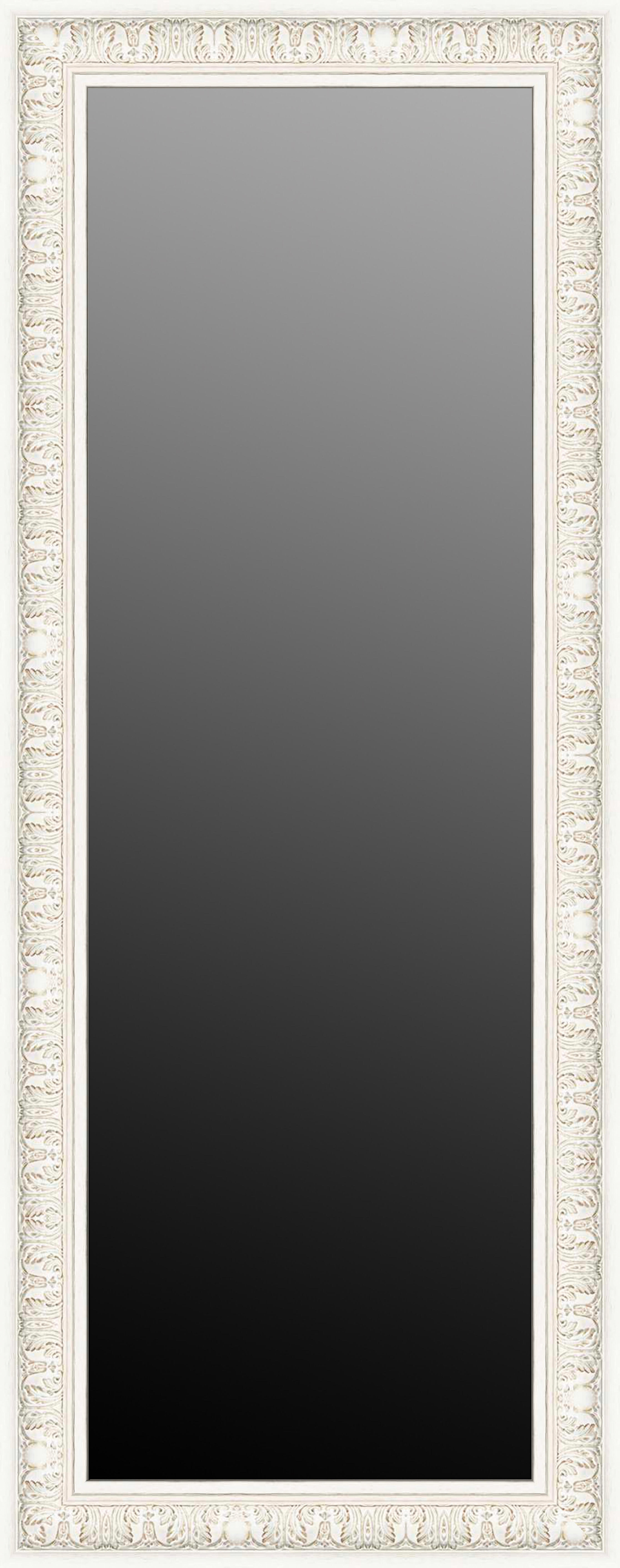 Espejo enmarcado XXL Inca Blanco decapado 170 x 70 cm | Leroy Merlin