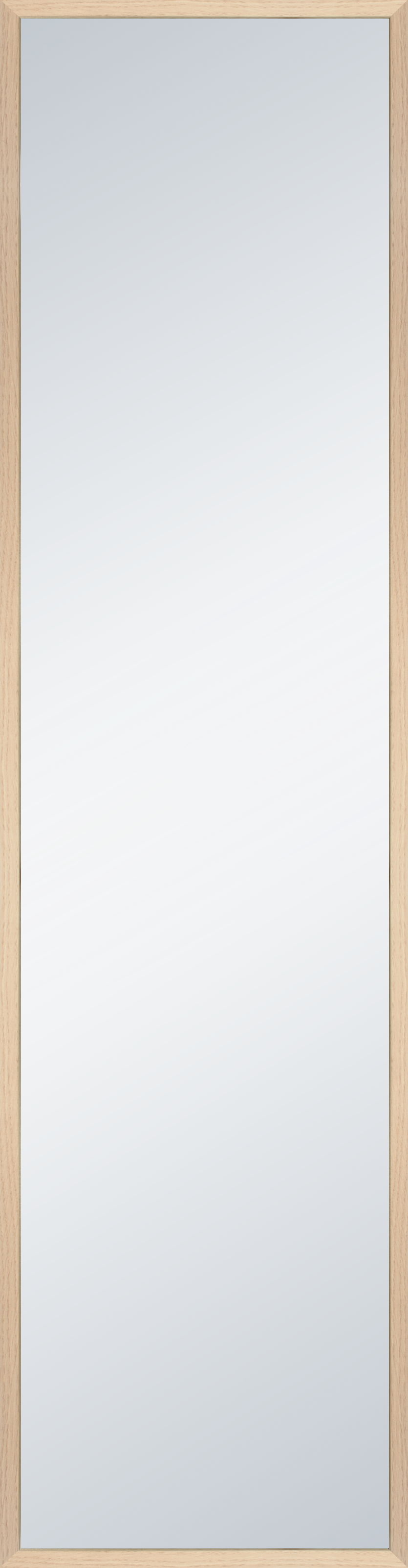 Espejo rectangular Milo Oak roble INSPIRE 120 x 30 cm | Leroy Merlin