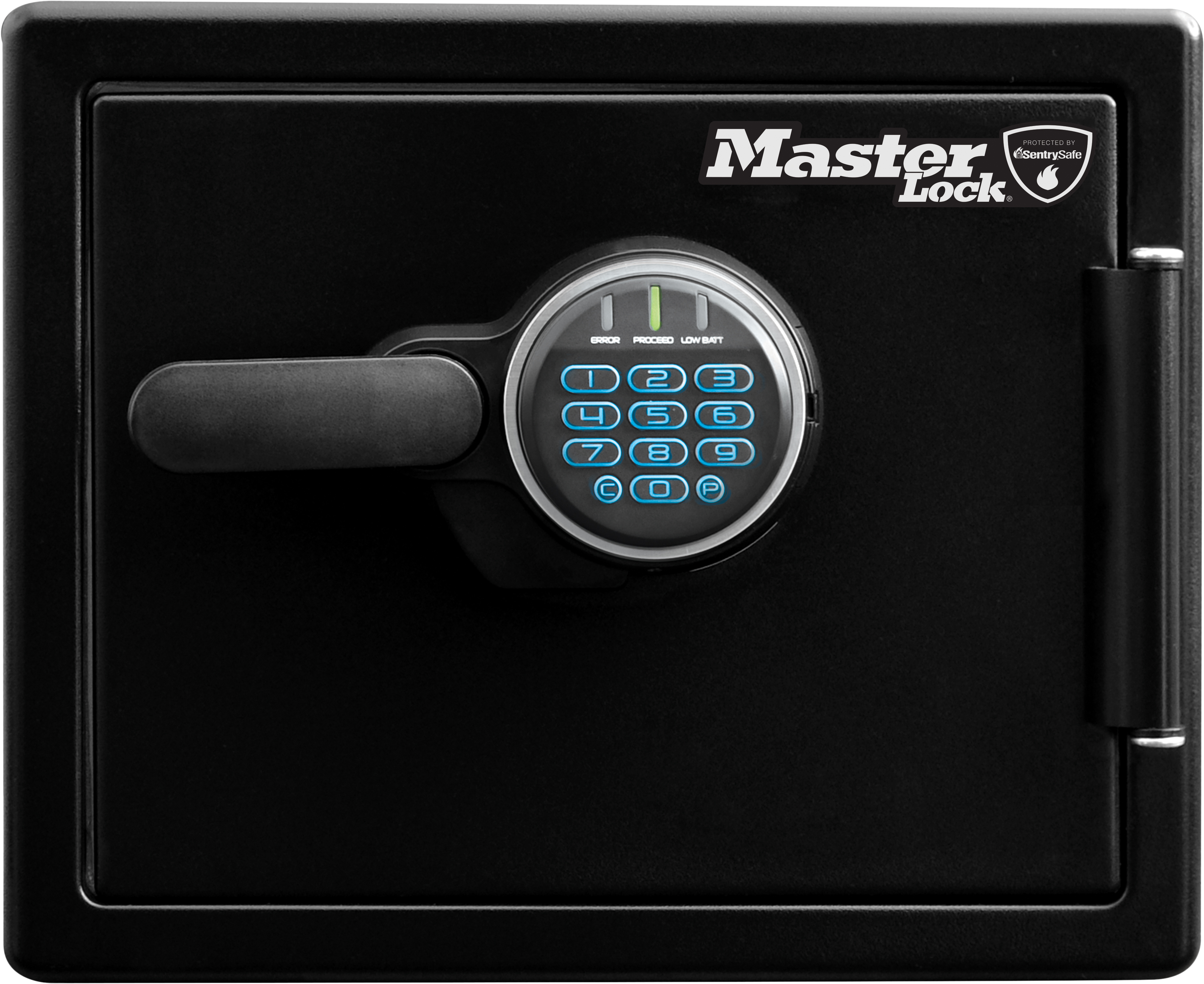 Caja fuerte de sobreponer MASTER LOCK resistente al fuego y agua 41 ...