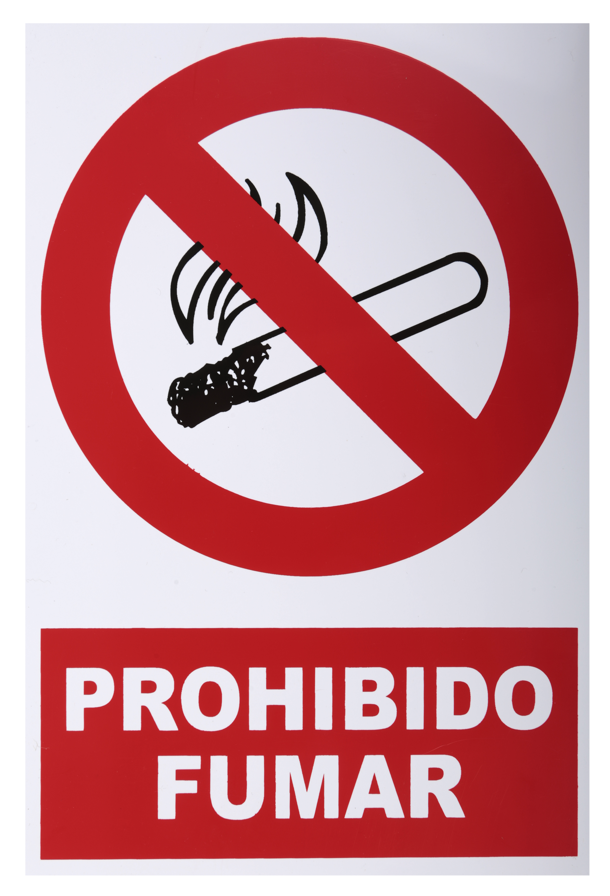 Cartel Prohibido Fumar 34X23Cm | Leroy Merlin