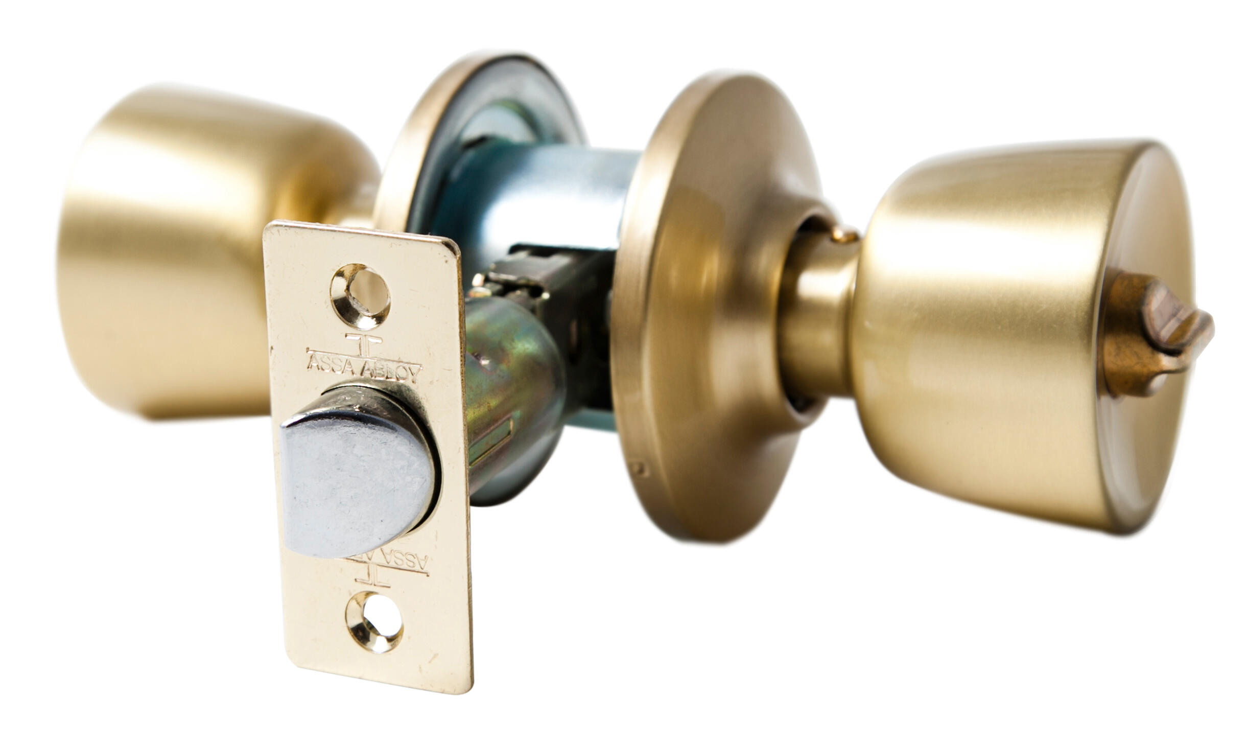 Pomo de puerta para puertas de baño con condena forma de tulipa latón ...