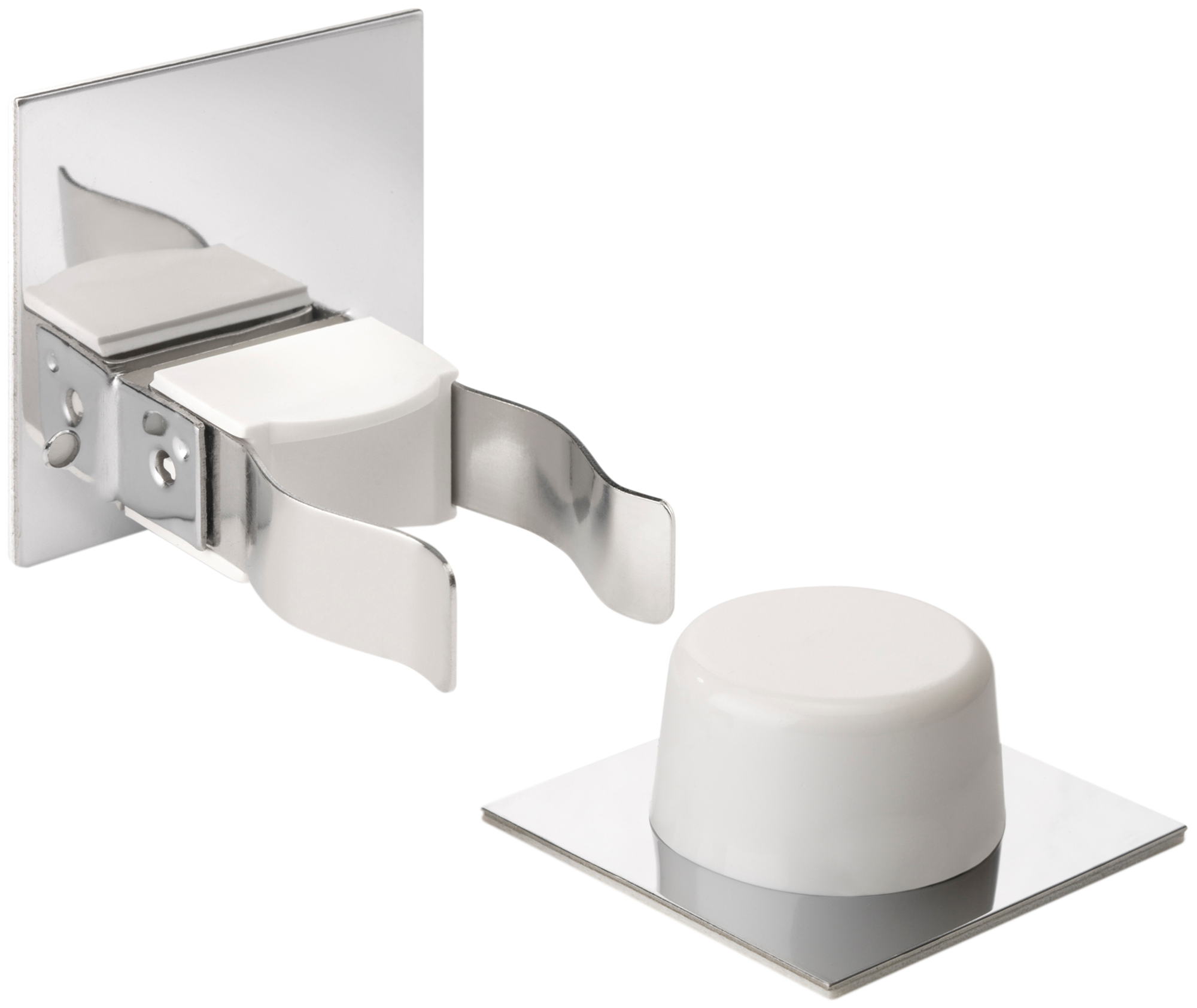 Tope de puerta con adhesivo INOFIX Blanco , AN.x L. x H. cm | Leroy Merlin