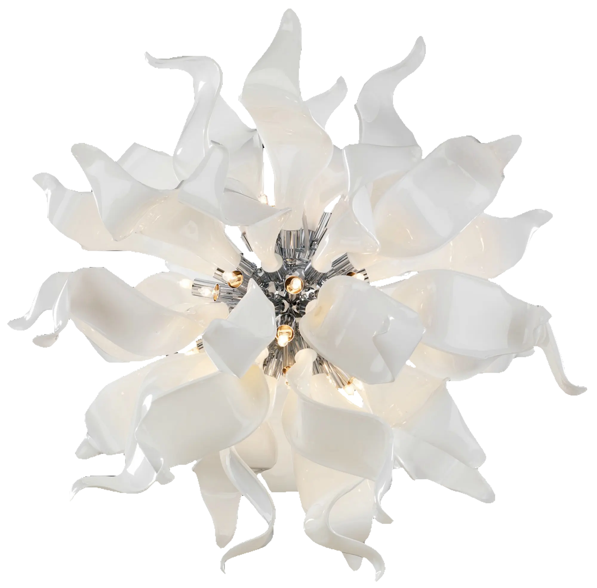 Lámpara de techo Apolo blanca 20 luces | Leroy Merlin