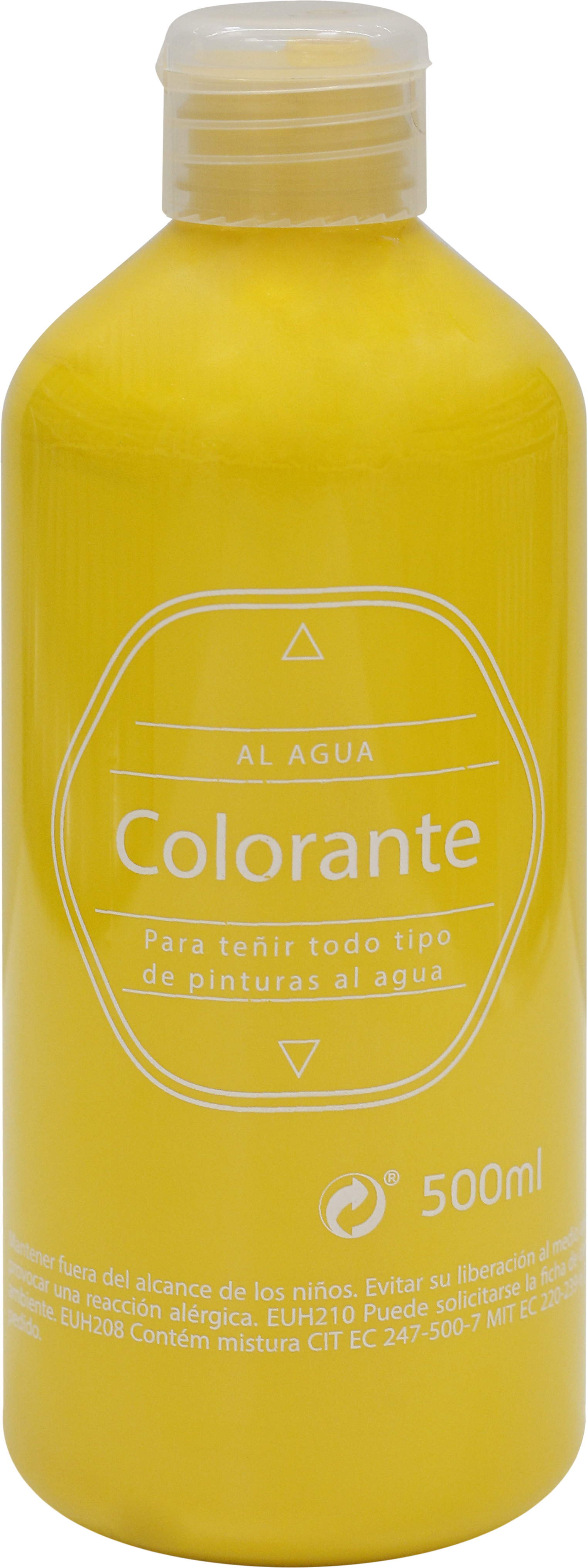 Colorante líquido base agua CPP color amarillo limón 500 ml interior ...