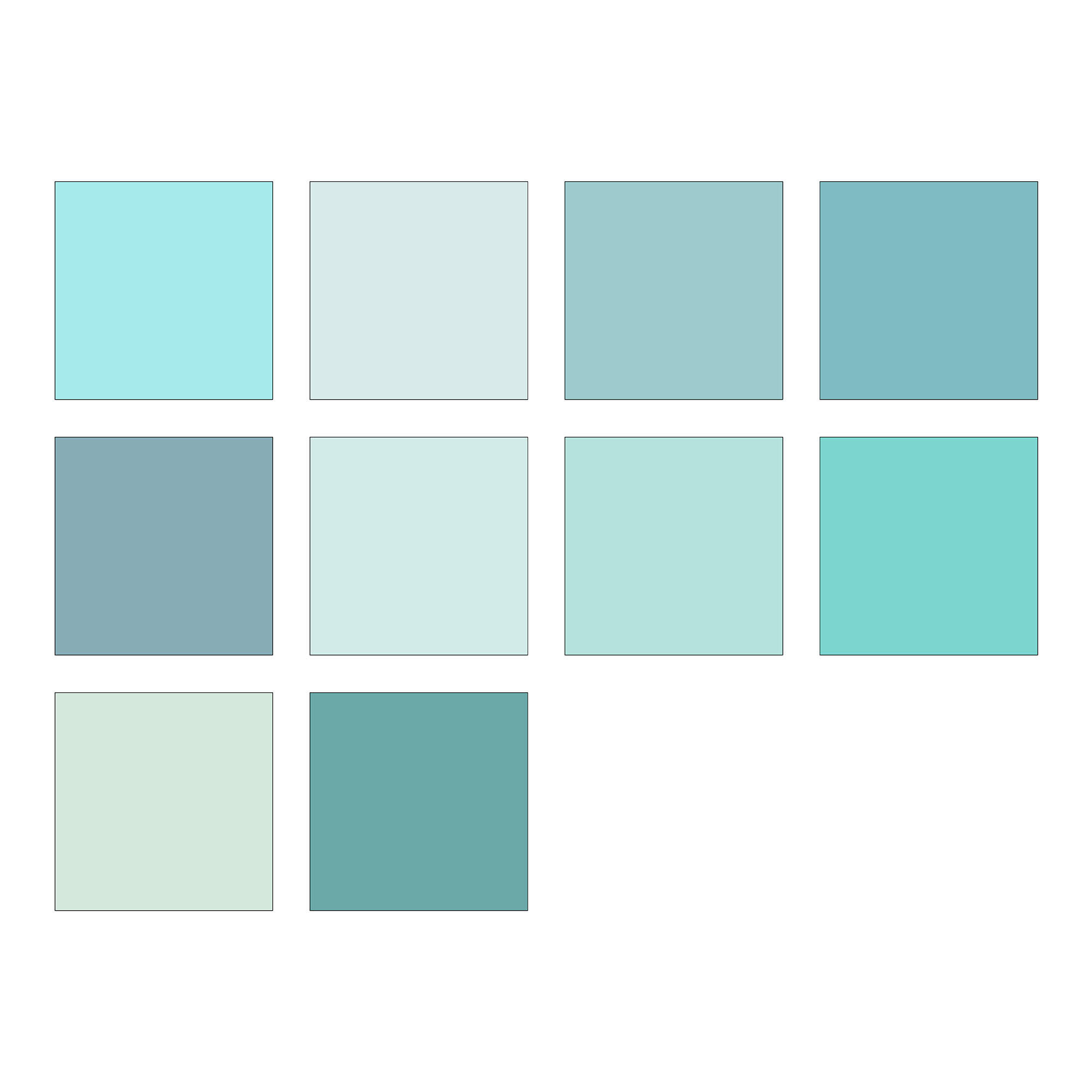 Pintura de interior Color a tu gusto REVETÓN color azul verdoso roto ...