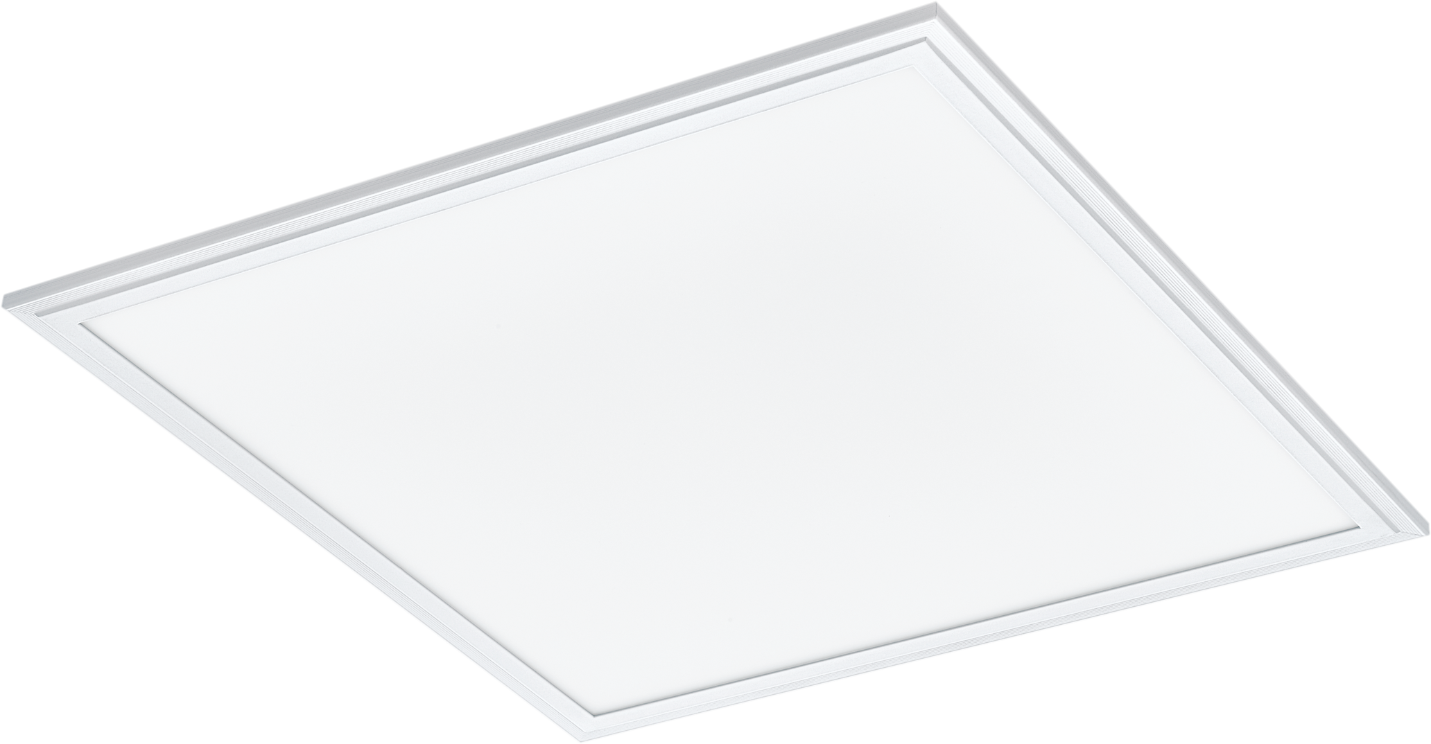 Panel LED de interior cuadrado blanco Salobrena 2700 lm con blanco ...