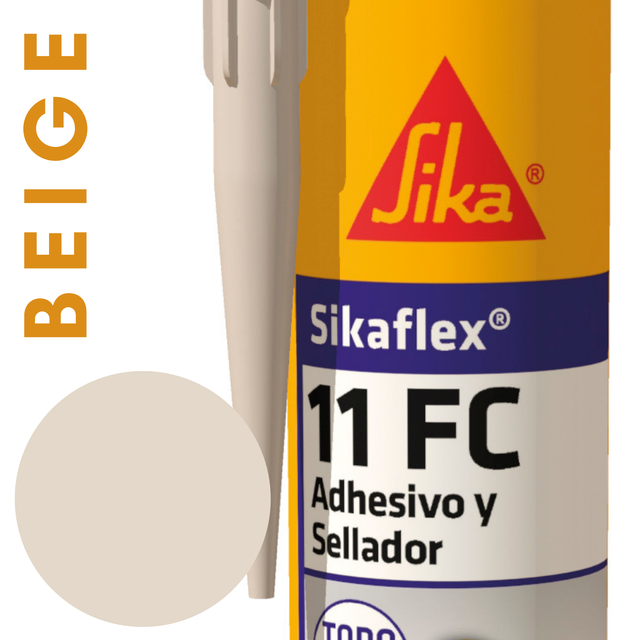 Sikaflex 11fc: sella y pega múltiples materiales con alta durabilidad
