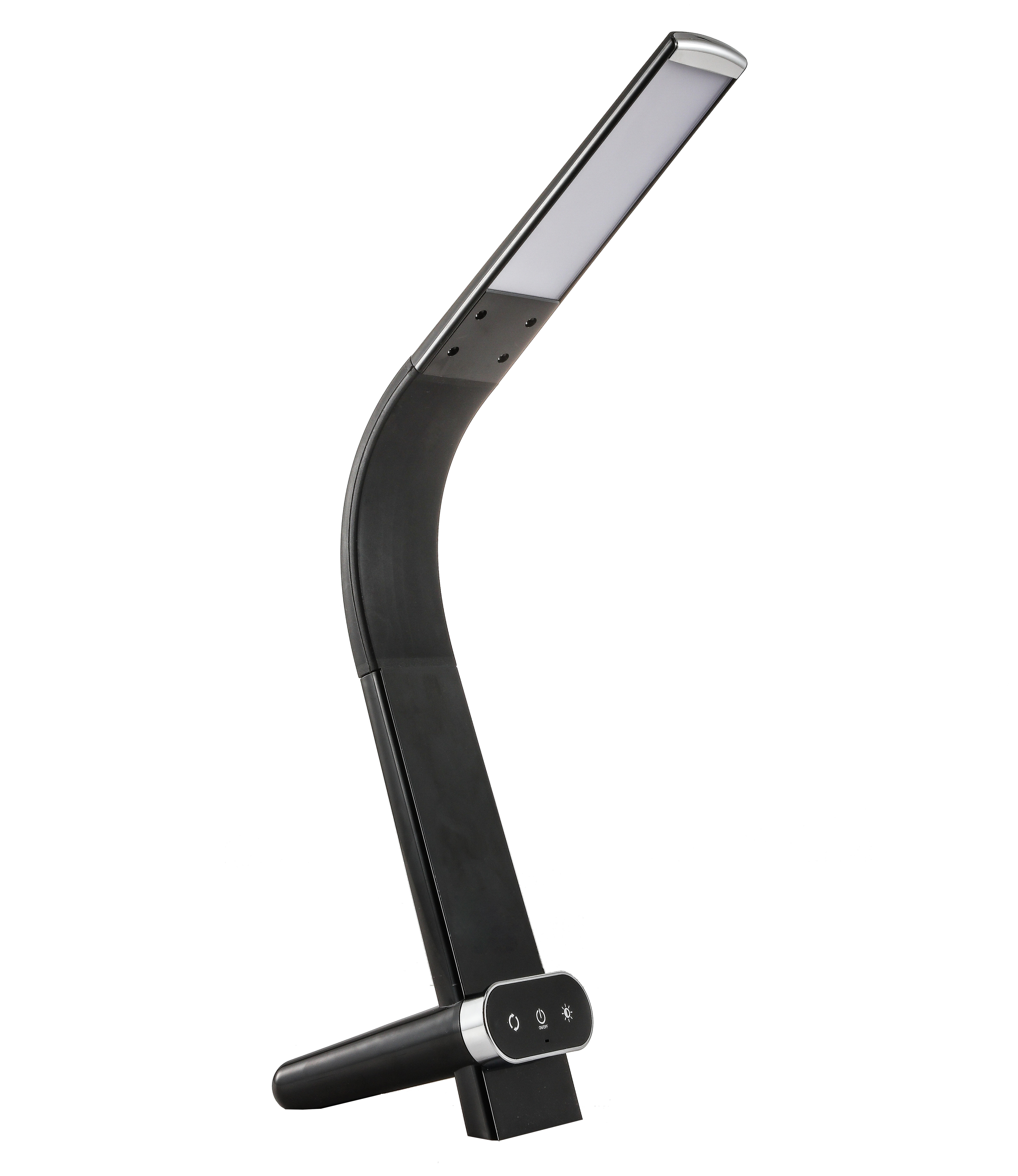 Flexo para escritorio táctil LED Arquik ROMLUXE con estructura negra ...