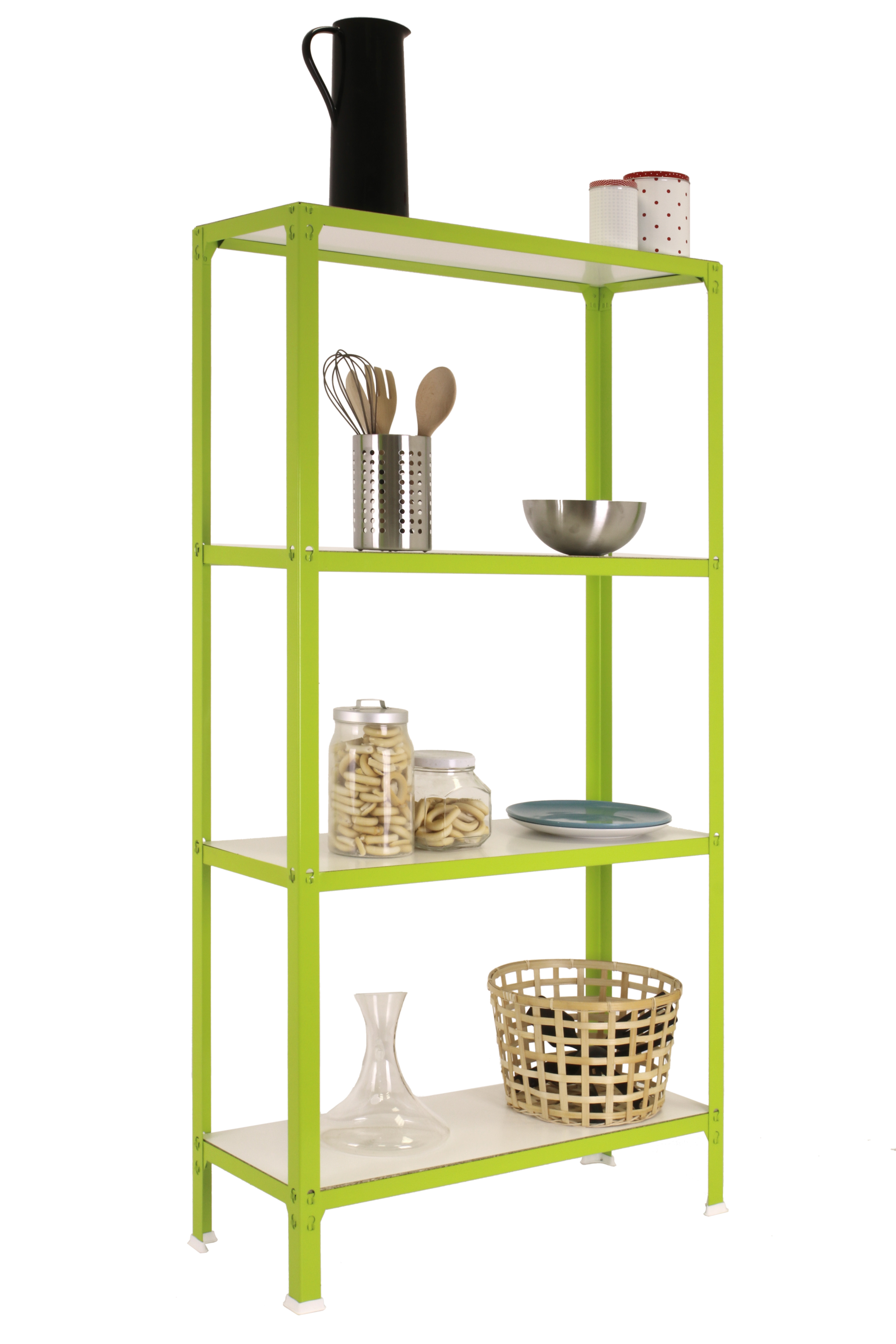 Estanteria sin tornillos HOMECLICK wood verde PLUS 5/30 | Leroy Merlin