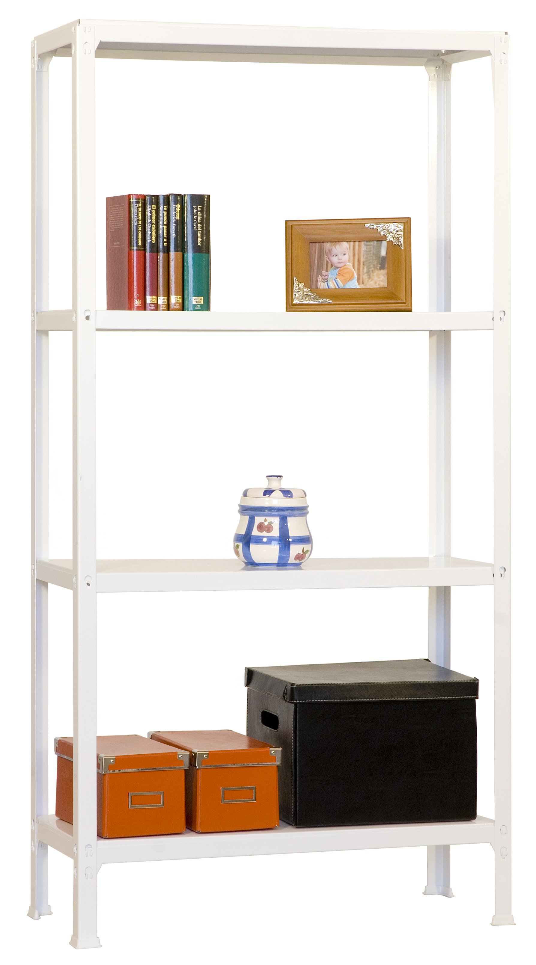 Estanteria sin tornillos HOMECLICK blanca PLUS 5/30 | Leroy Merlin