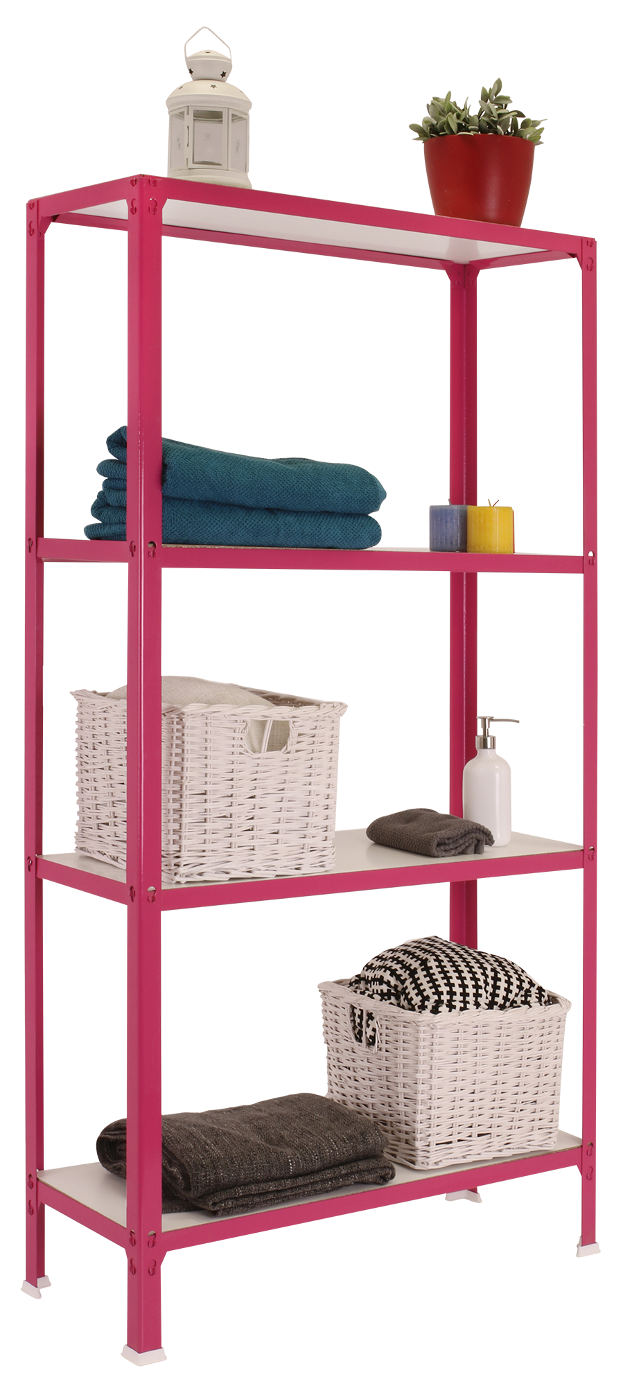 Estanteria sin tornillos HOMECLICK wood rosa PLUS 5/30 | Leroy Merlin