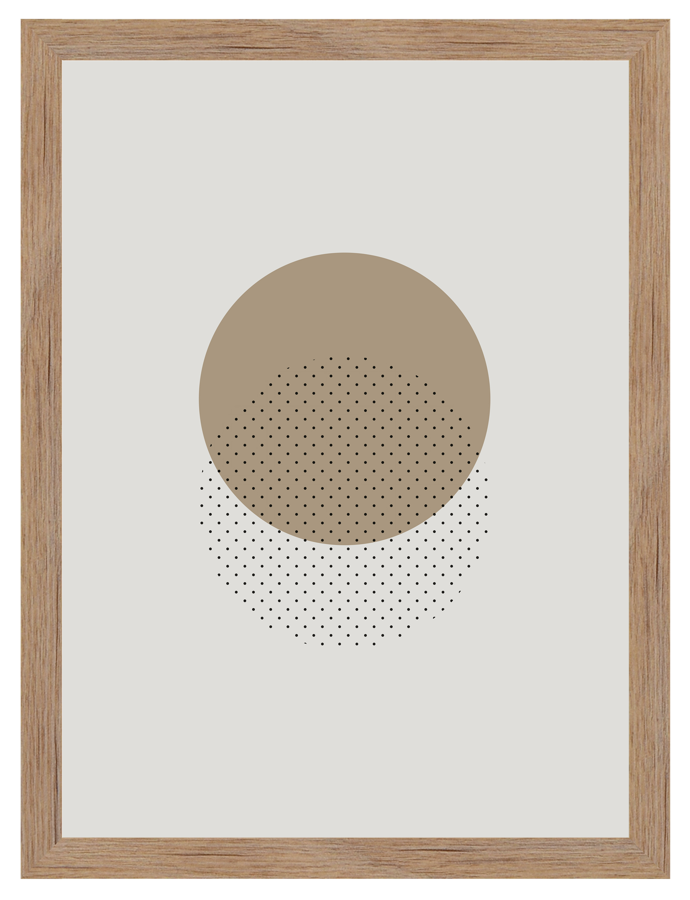 Cuadro pintado con marco Shapes Ii 30 cm x 40 cm | Leroy Merlin