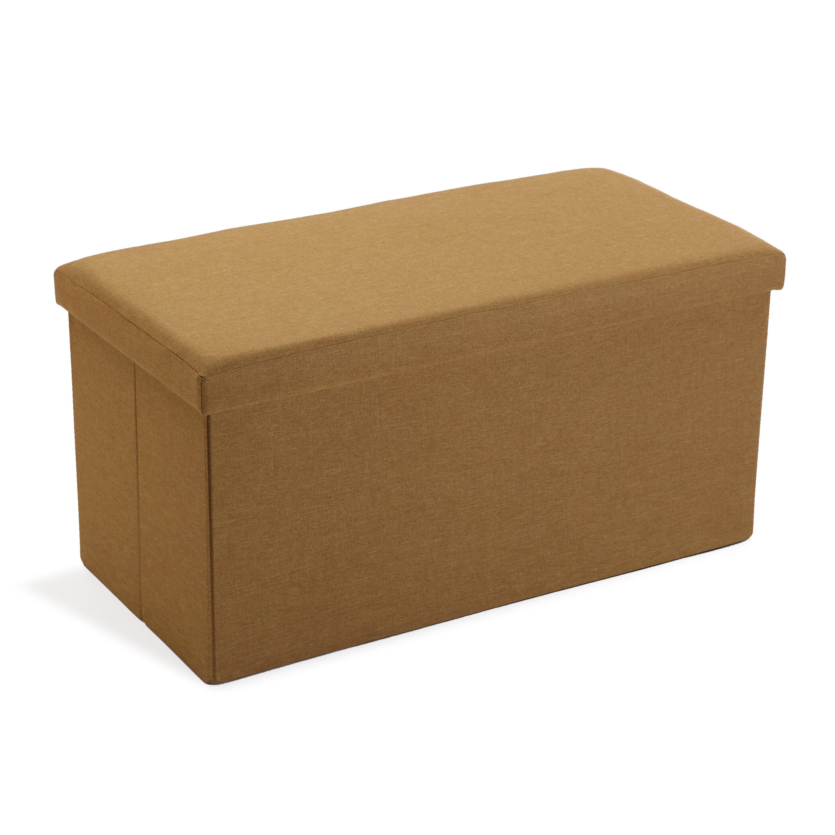 Baul XL desmontable mostaza 37. 5x76. 5x38cm | Leroy Merlin