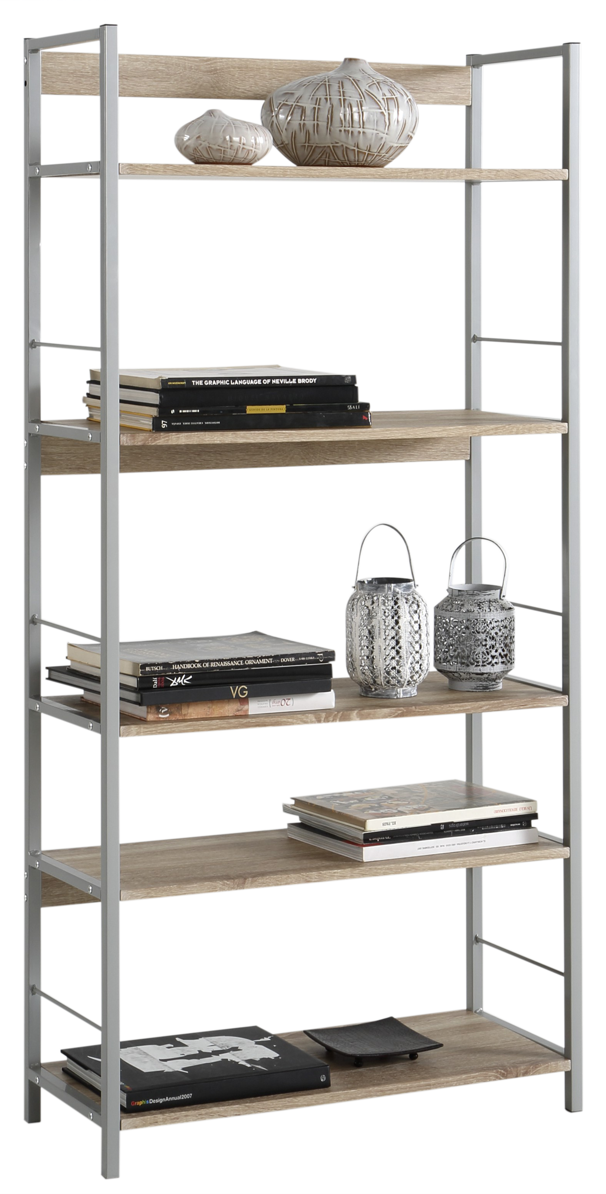 Kit estantería de 74x150x30 cm y carga max, 80 kg por balda | Leroy Merlin