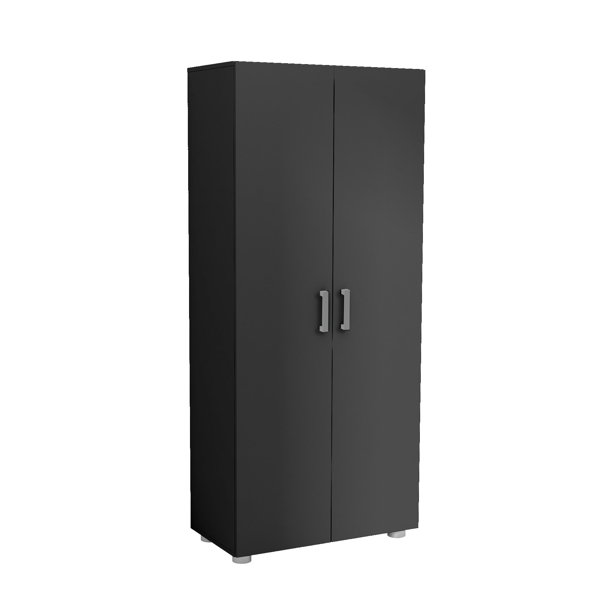 Despensero alto gris FINLAR 180x80x42 cm 2 puertas | Leroy Merlin
